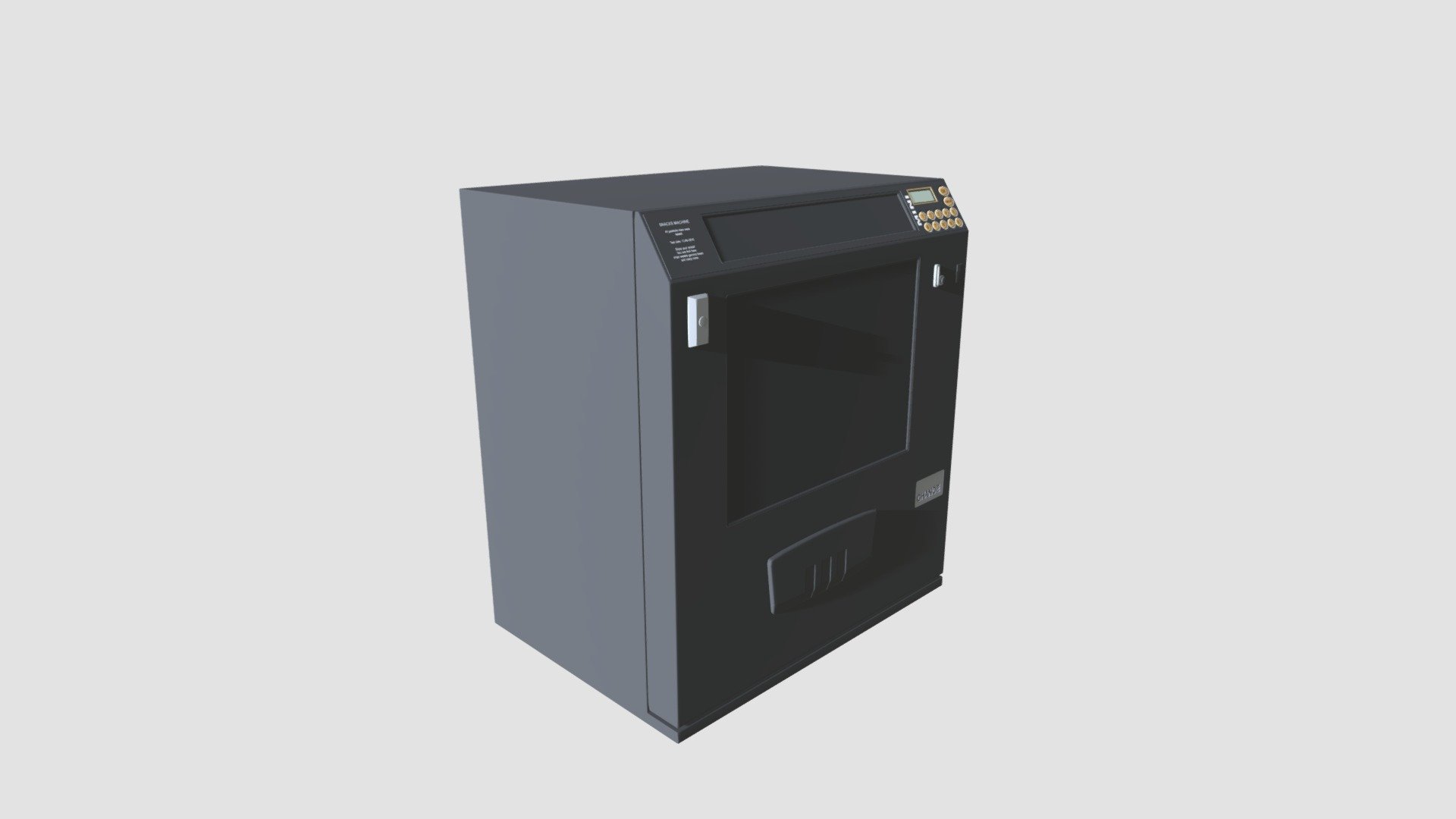 snack vending machine - Buy Royalty Free 3D model by Evermotion ...