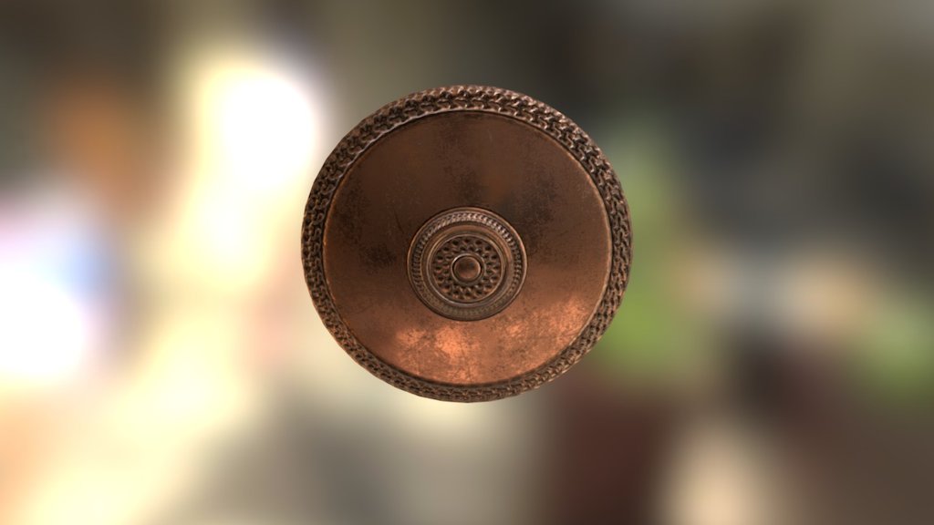 Bronze Shield - 3D model by mecrag [d9f966a] - Sketchfab