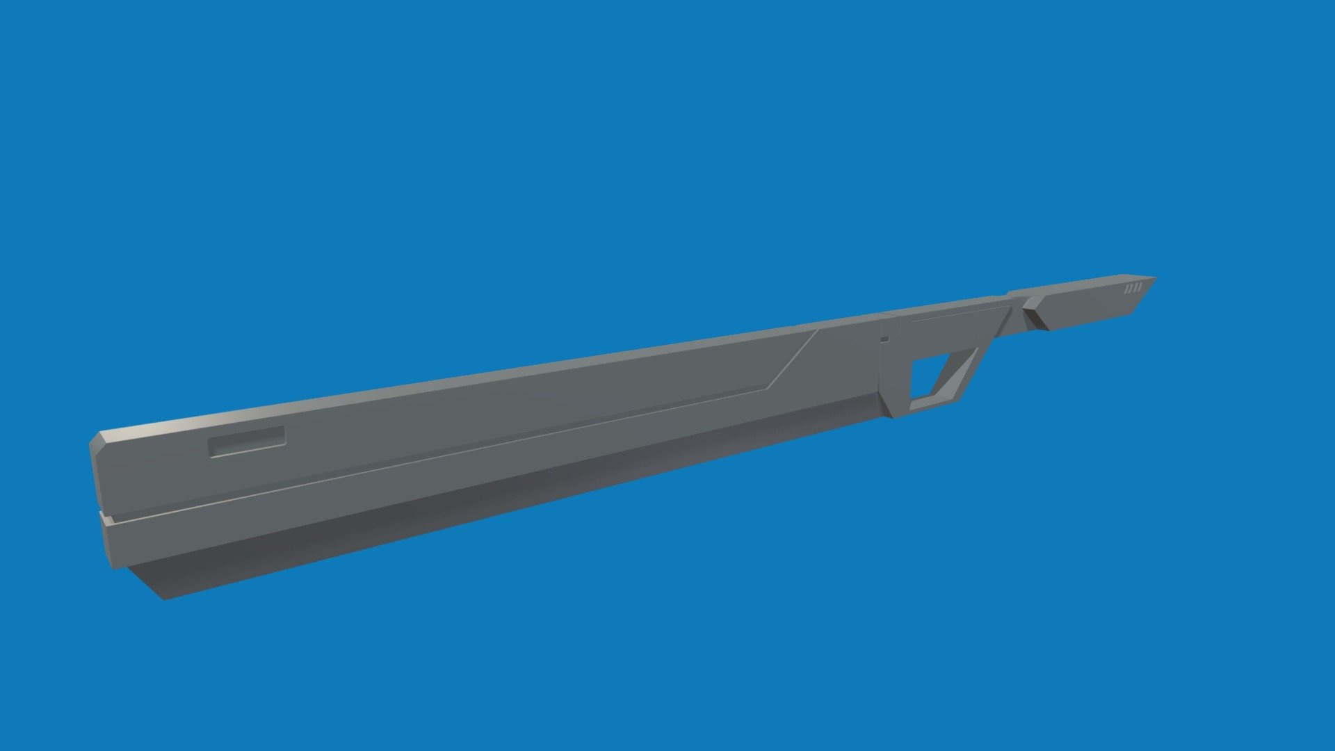 EXE_Blade (Gwain Saga) - 3D model by tech2555 [d9fb107] - Sketchfab