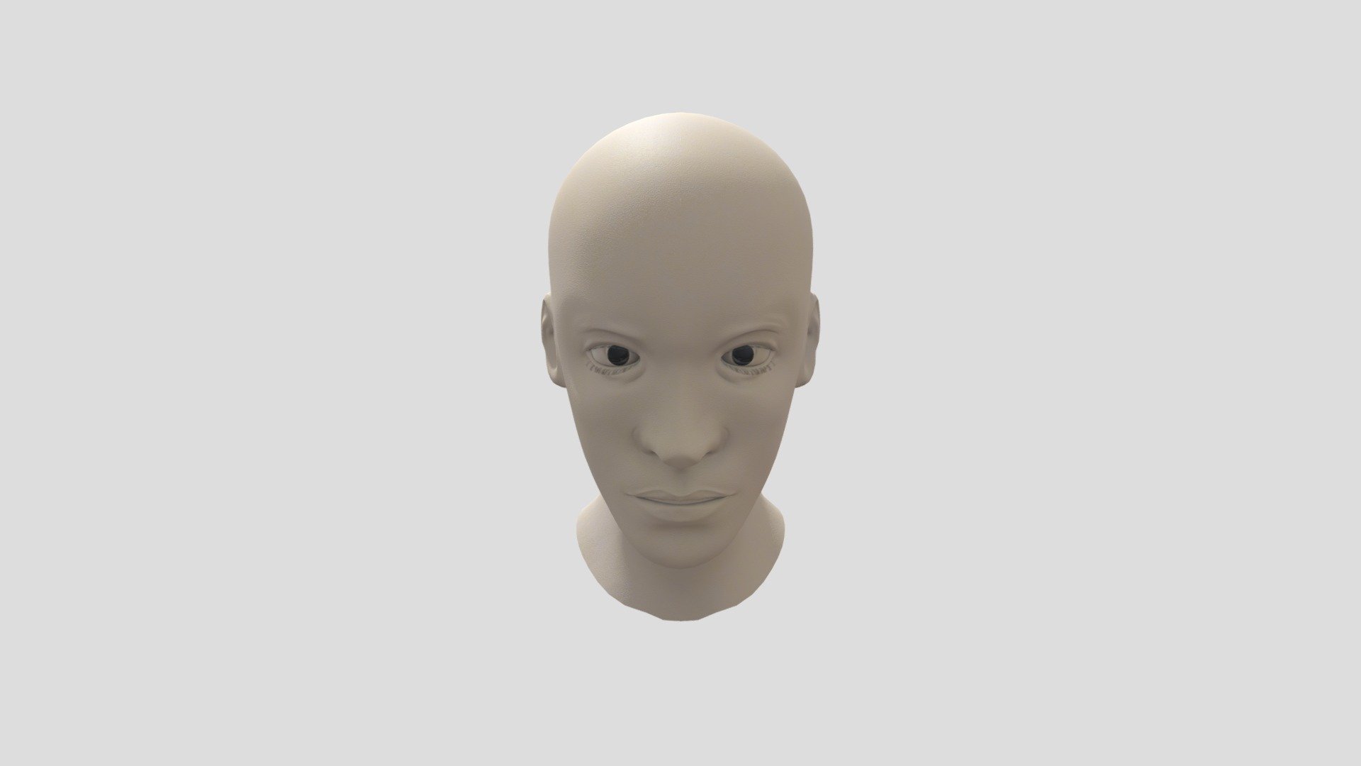 Head Bust Sculpt (Female) - 3D model by Shariff Butler Jr ...