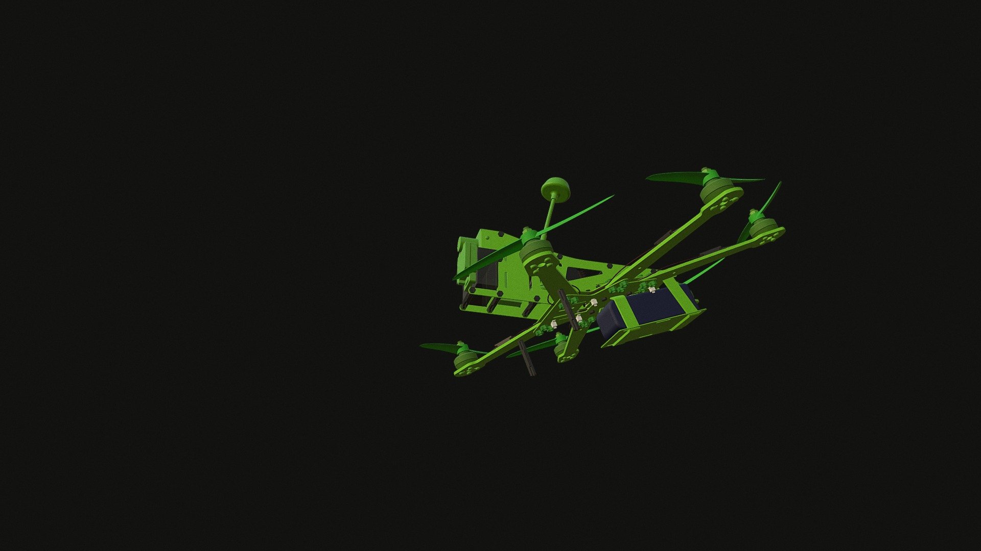 Working Drone - 3D model by paula1221965 [d9fbdaa] - Sketchfab