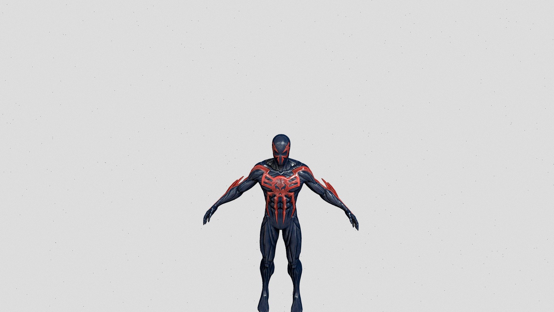 Spider-Man_2099 - 3D model by brayloncrenshaw2 [d9fd267] - Sketchfab