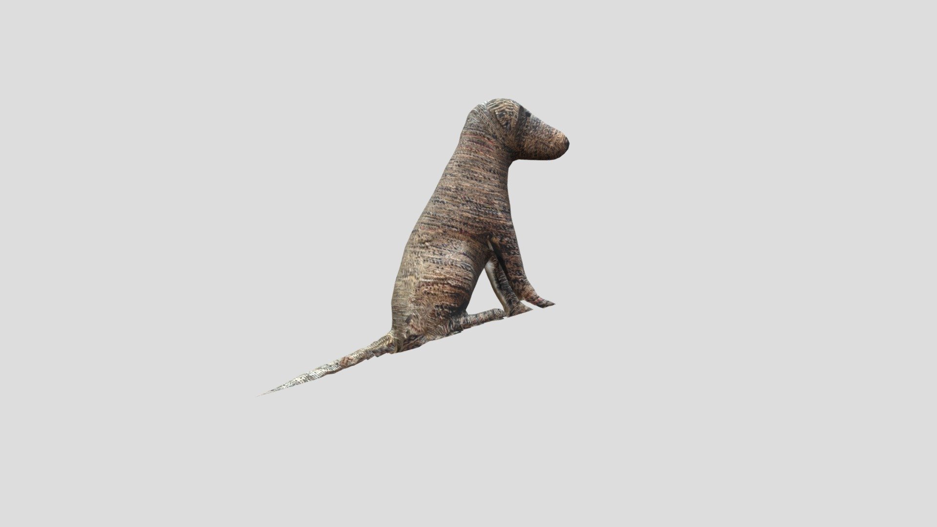 Newspaper Dog model - 3D model by Fyrie (@aliciaht) [d9fd2a7] - Sketchfab