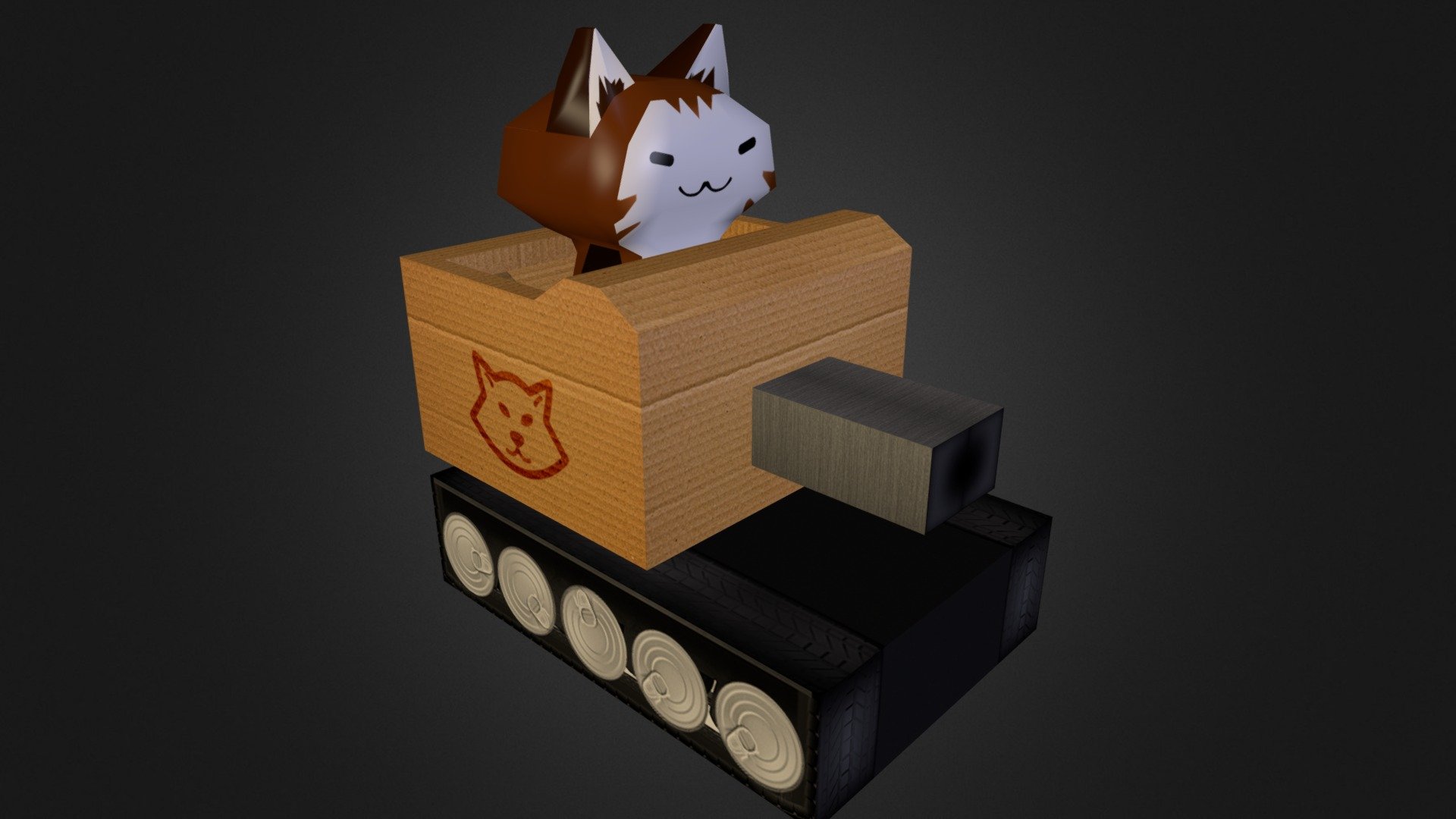 Scout Cat - 3D model by We Design LA (@wdla) [dBFbLUz] - Sketchfab