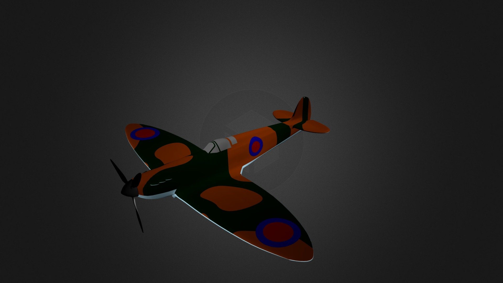 Spitfire - 3D model by scorpion81 [dDXhU0t] - Sketchfab