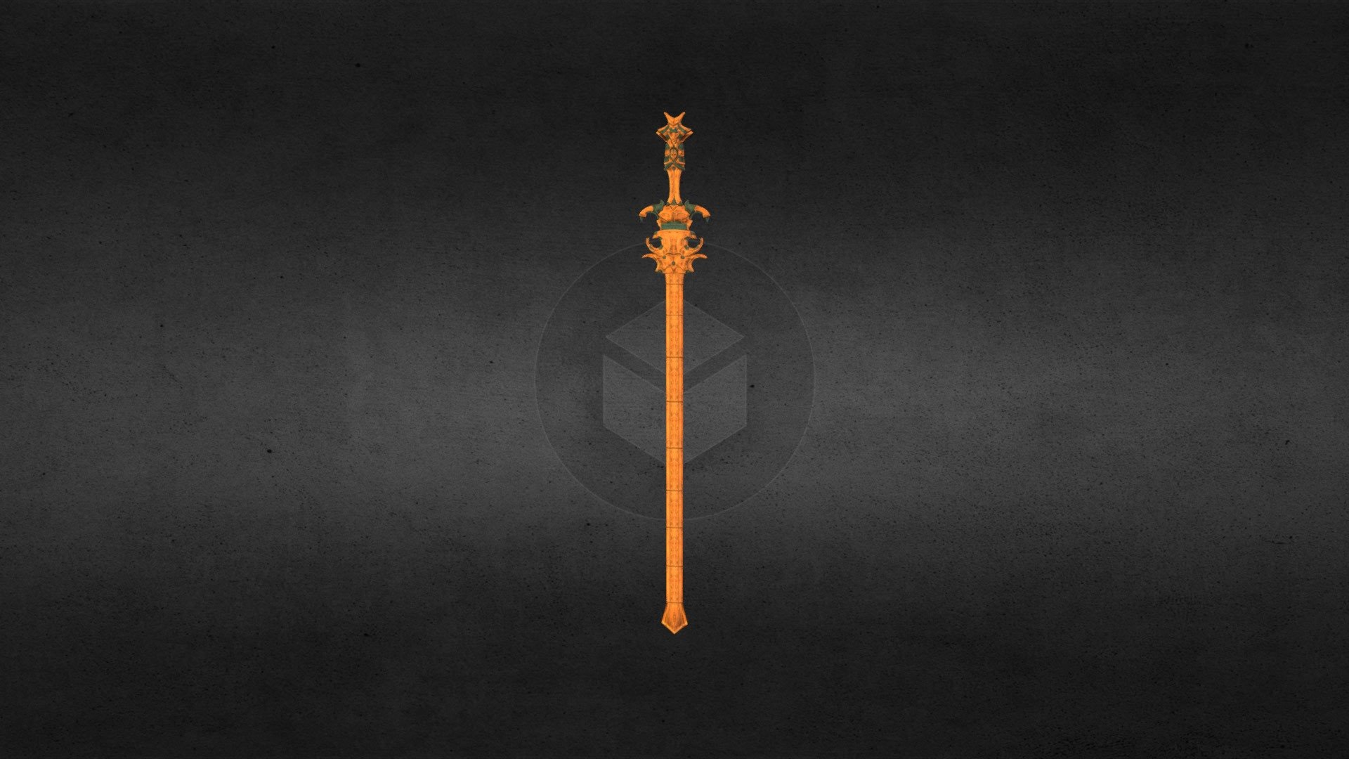 Sun Sword - 3D model by Adam Bax (@explodingseashells) [dENBdXO ...