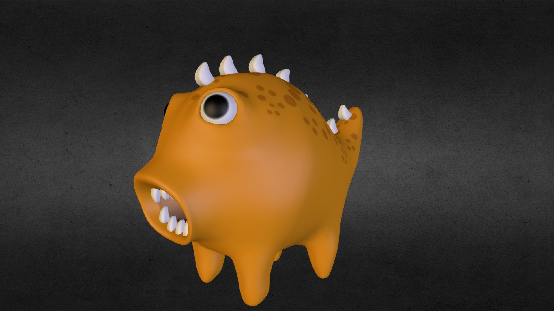 Moster - 3D model by moixgonz [dJYIIDZ] - Sketchfab