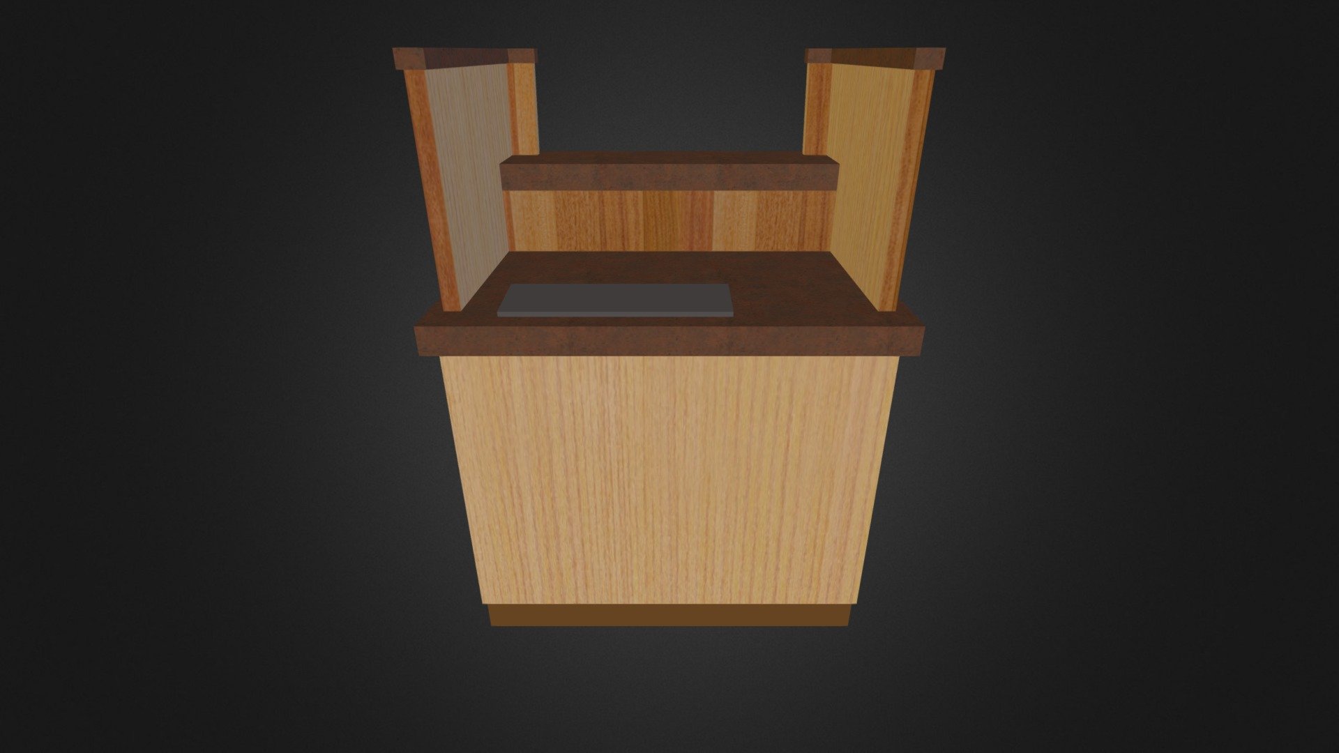 Washington Business Teller Desk - 3D model by i5design [dKx7Z0J ...