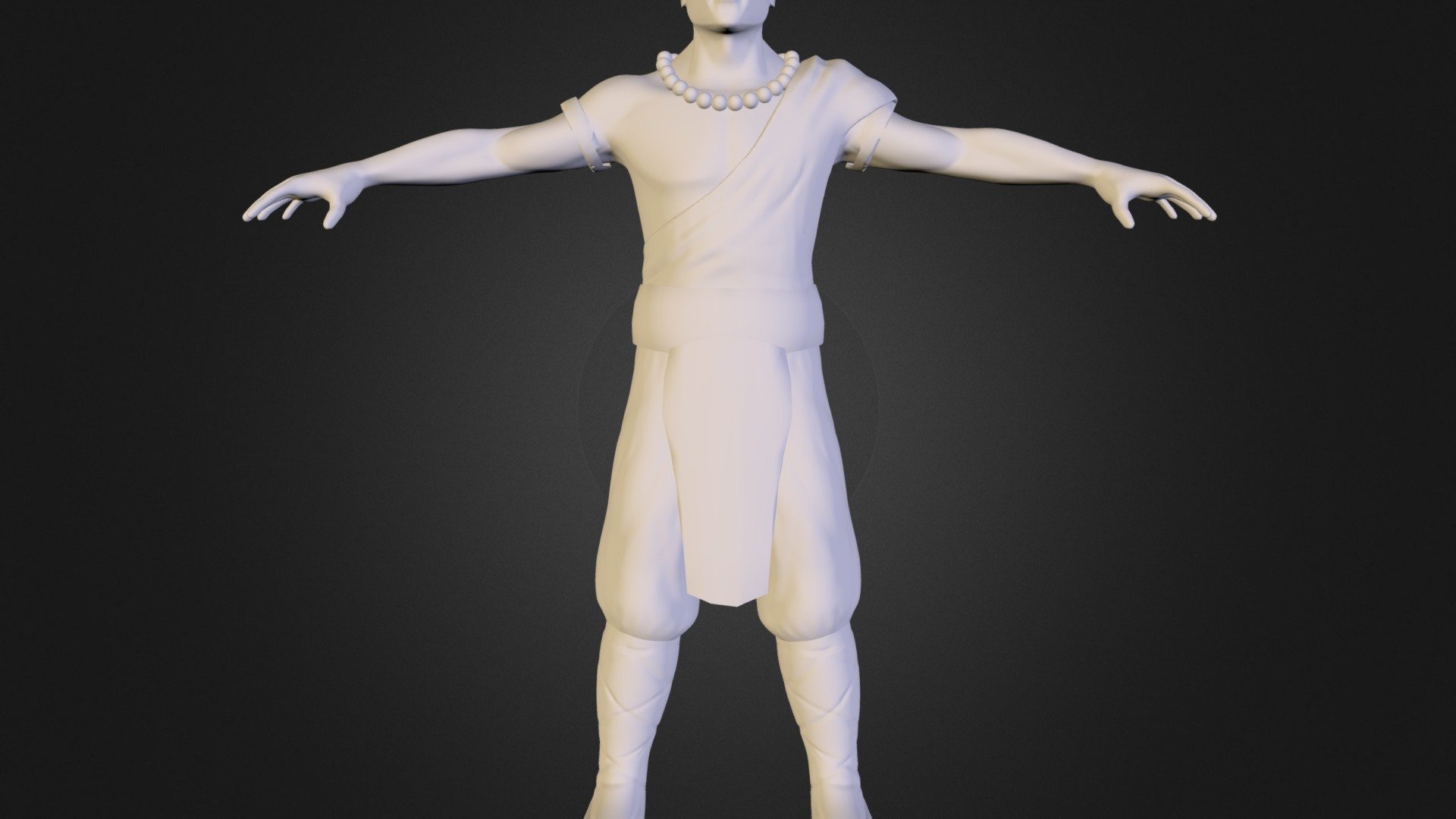 monk.OBJ - 3D model by hellstained [dR8sMa4] - Sketchfab