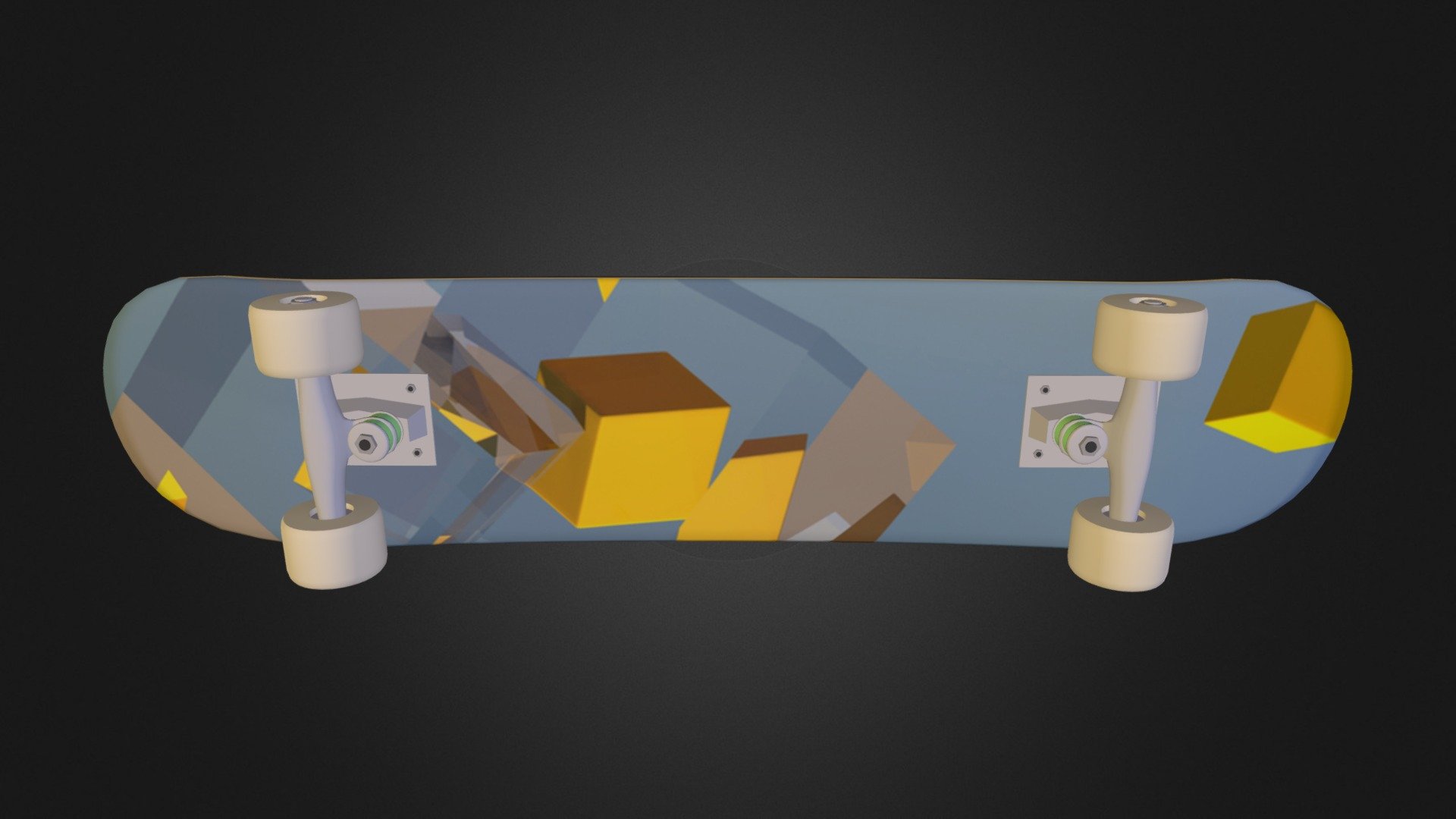 Skateboard - Download Free 3D model by studio14ec [dZvFuXe] - Sketchfab