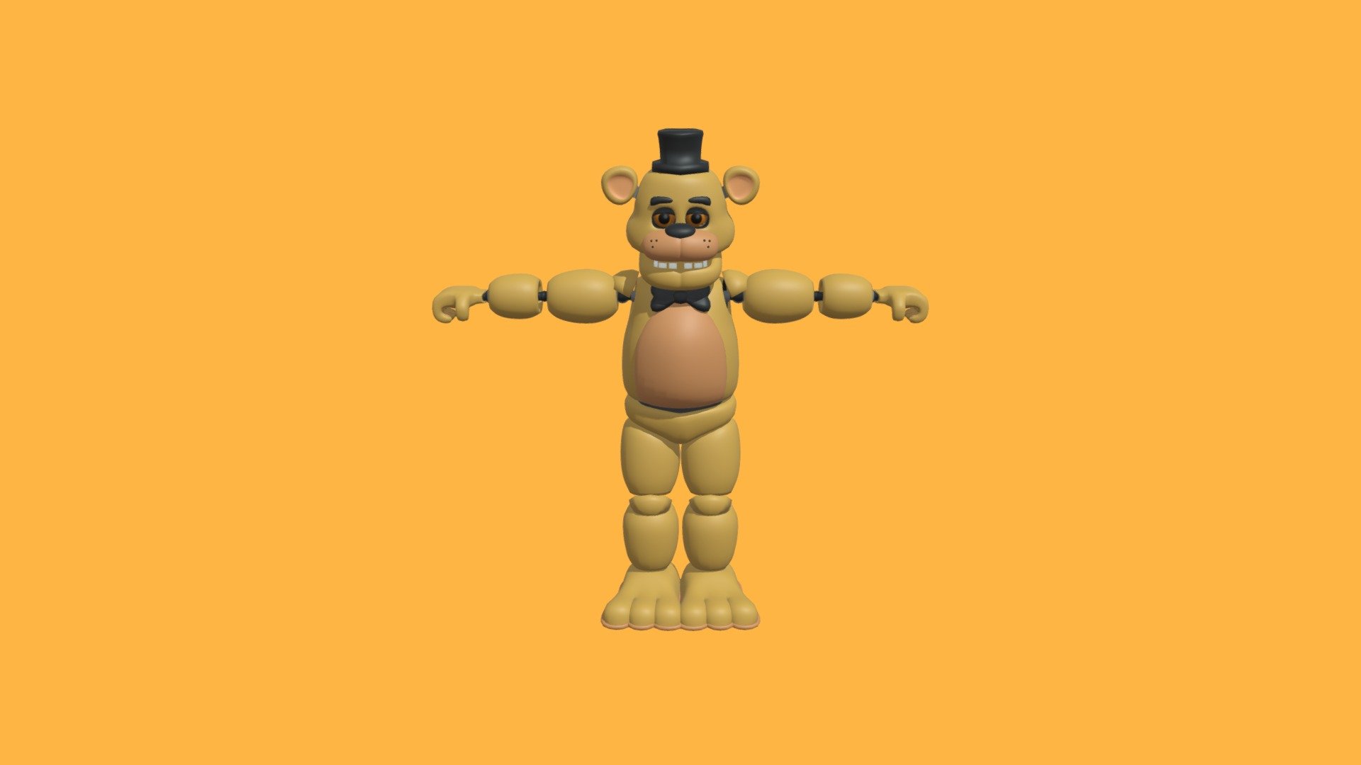 freddy (2) - 3D model by alanahenson14 [da00f32] - Sketchfab