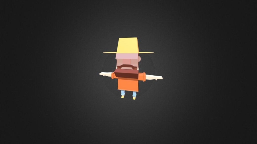 Sample Character - 3D model by DickiDwiPrasetya (@blazeline) [da0131a ...