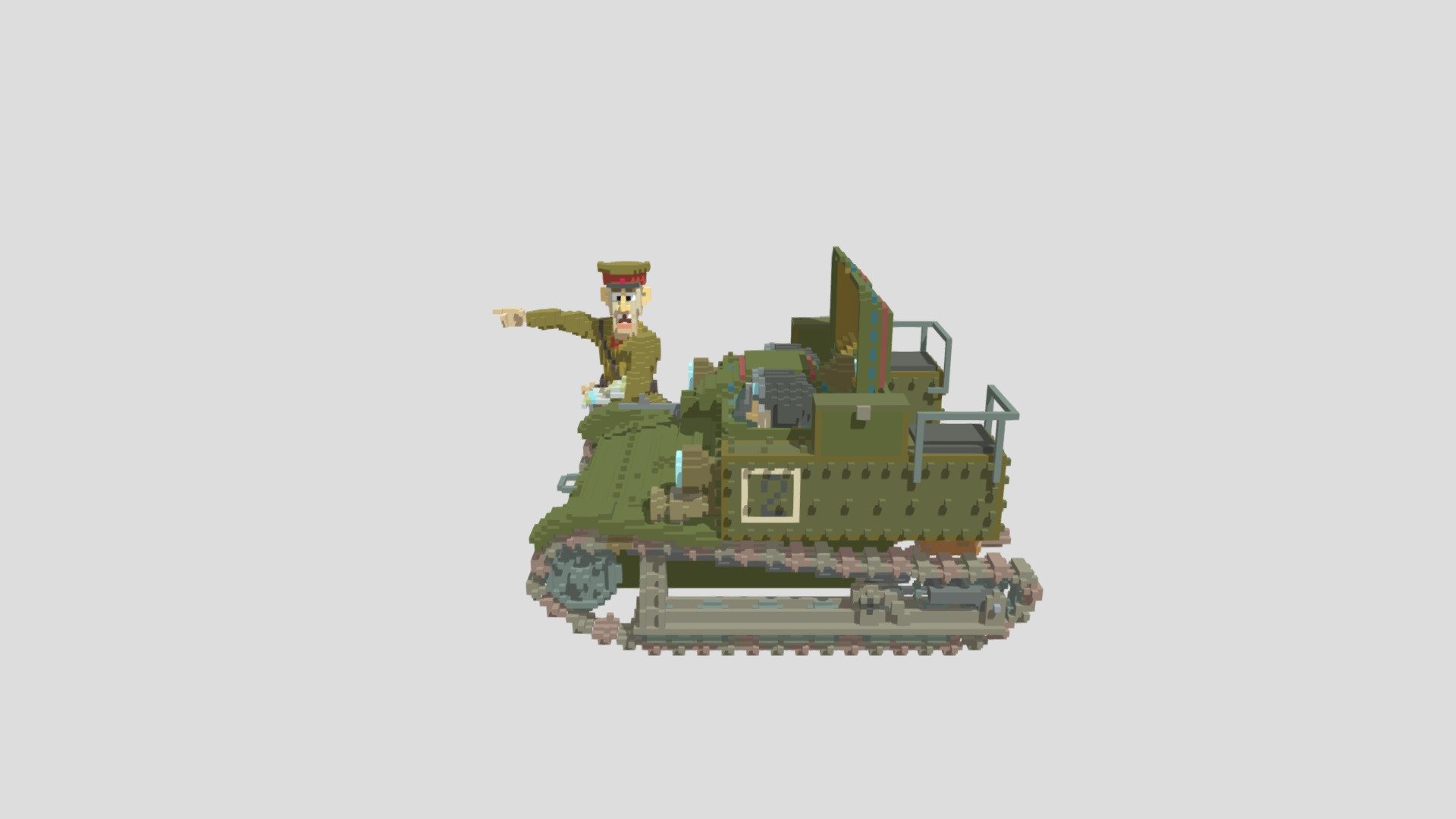 T-27 - Download Free 3D model by Dmitry Pollack (@pollackMD) [da018f9 ...