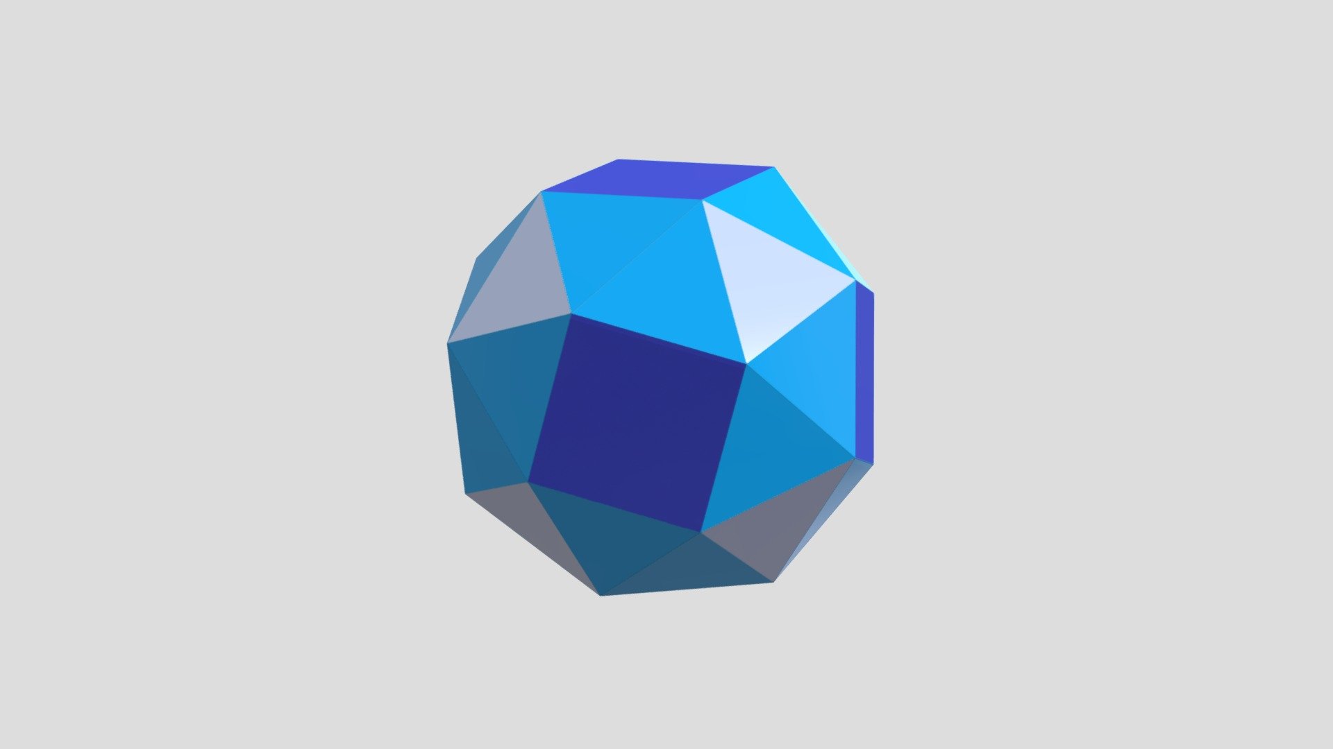 Snub Cube - Download Free 3D model by Symmetry312UBC [da01a66] - Sketchfab
