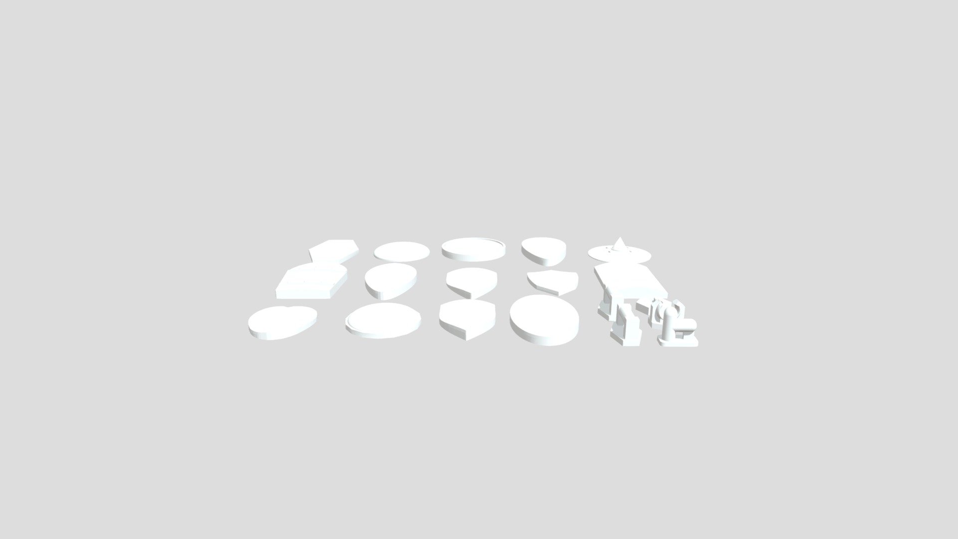 LEGO Shields - Download Free 3D model by MottoJasin [da01f95] - Sketchfab