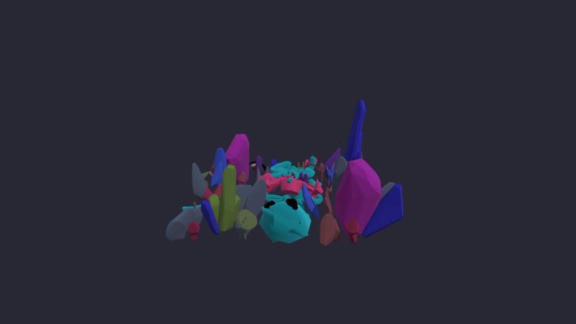 Crystal Forest - Download Free 3D model by GabboJabbo [da060c1] - Sketchfab