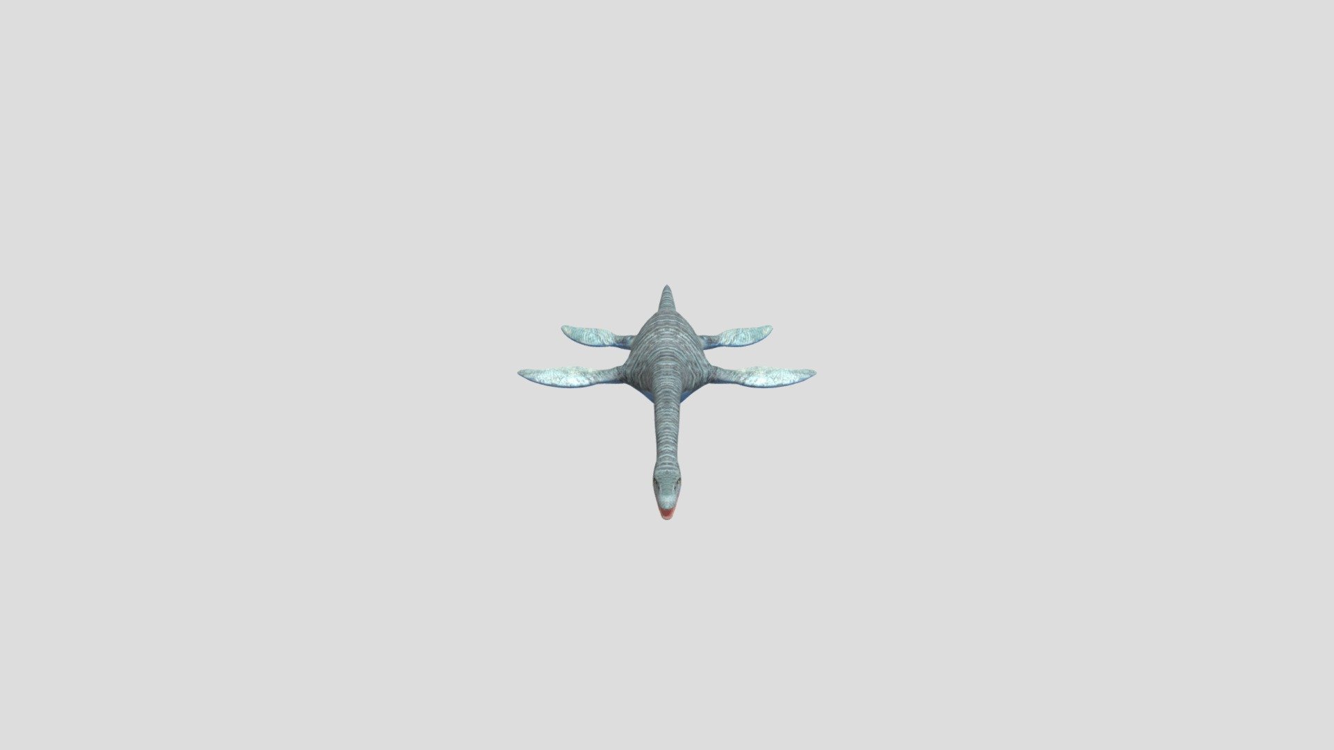 Plesiosaurus - 3D model by Giang Model 3D (@giangdragon6996) [da061a5 ...