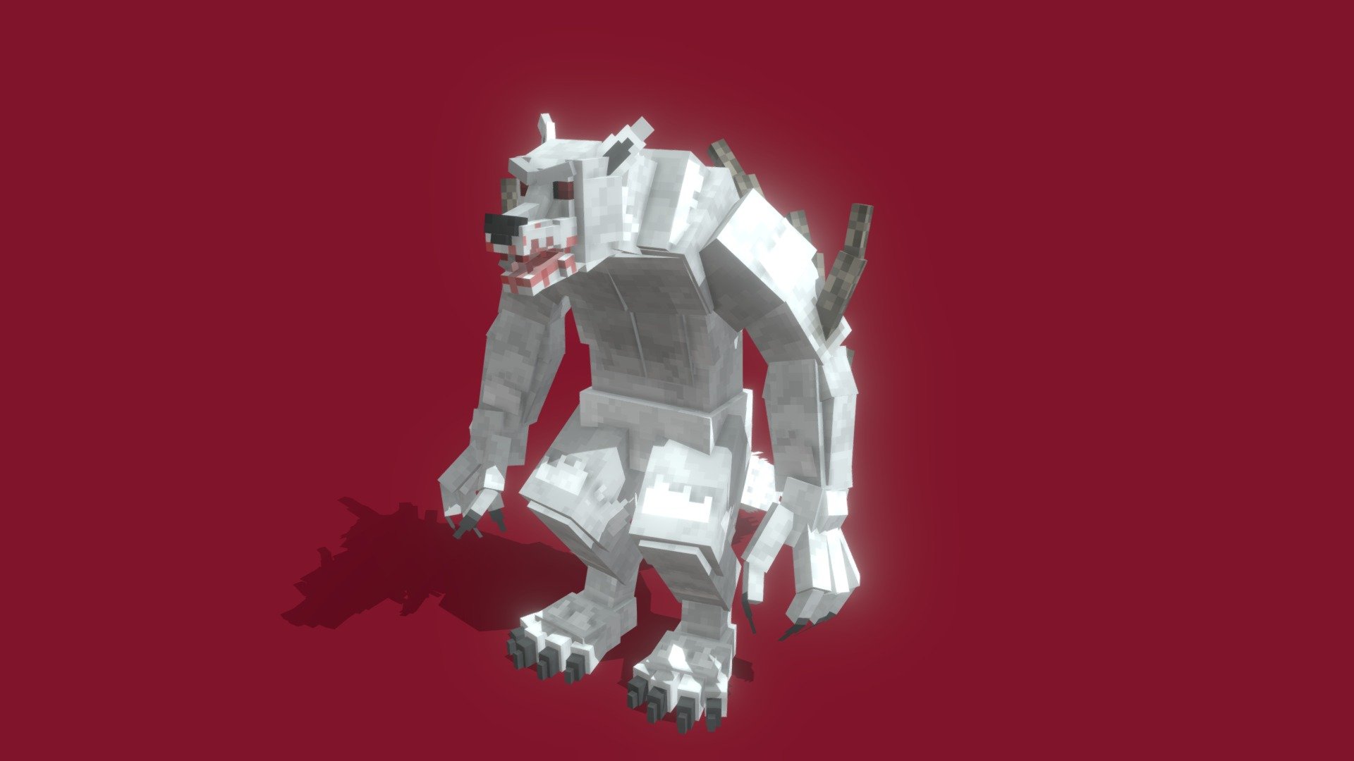 Werewolf - 3D model by Ada Morgan (@AdaMorgan) [da0823a] - Sketchfab