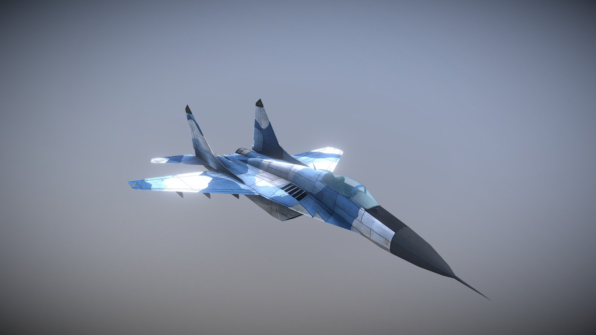 MiG 29 - Download Free 3D model by Usman Zia (@Uxxman) [da09473 ...