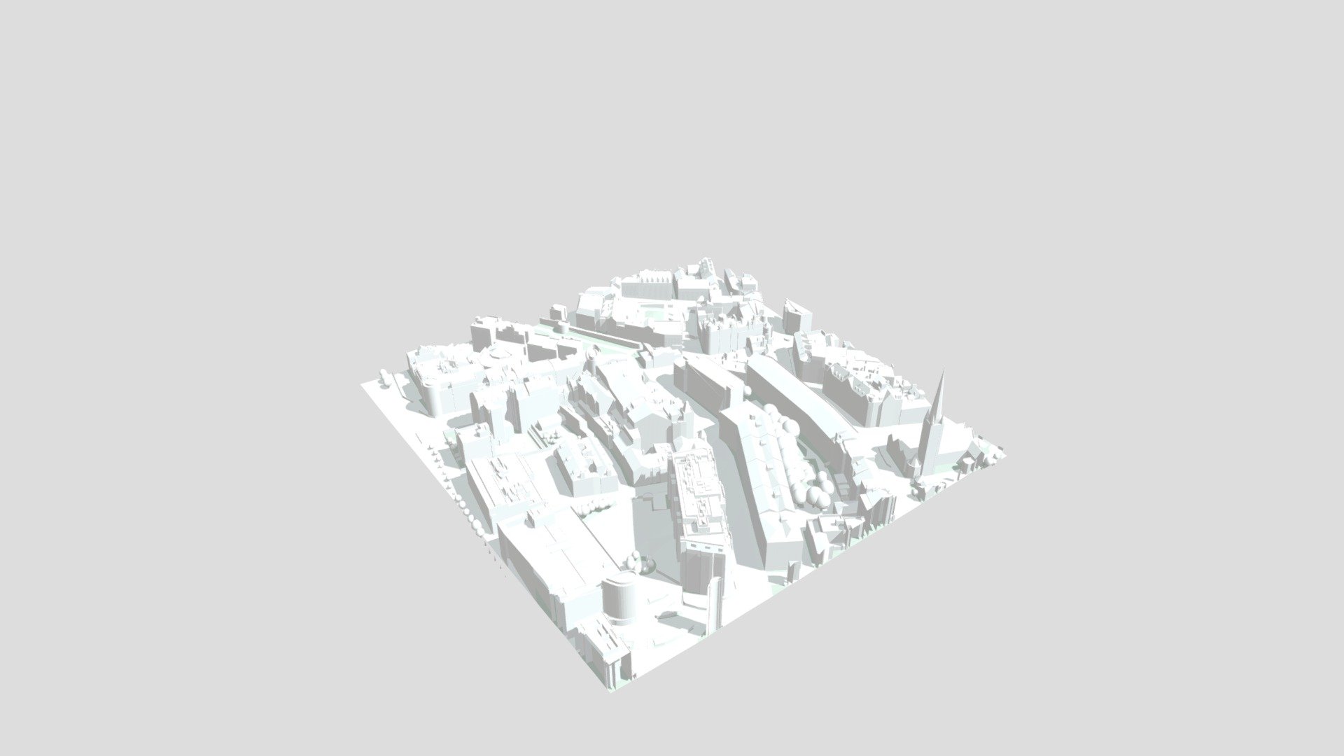 City - Example - 3D model by Virtual NewcastleGateshead (VNG ...