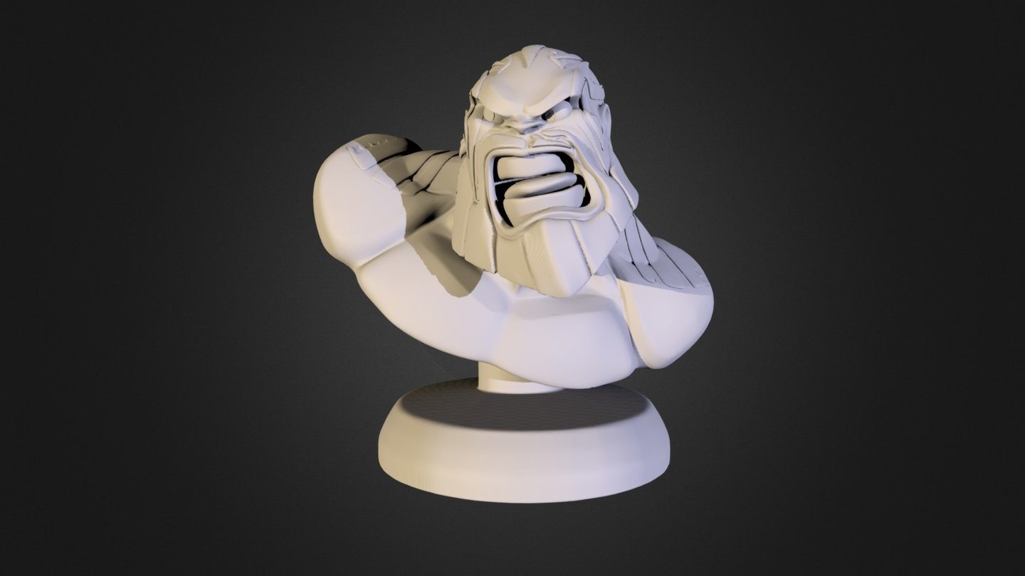 Grog Bust - 3D model by Kylie Halley (@Kyliehalley) [da0ce66] - Sketchfab