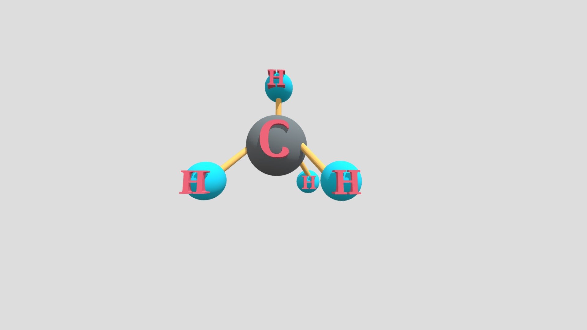CH4 Metan - 3D model by ANZFL2025 [da0d706] - Sketchfab