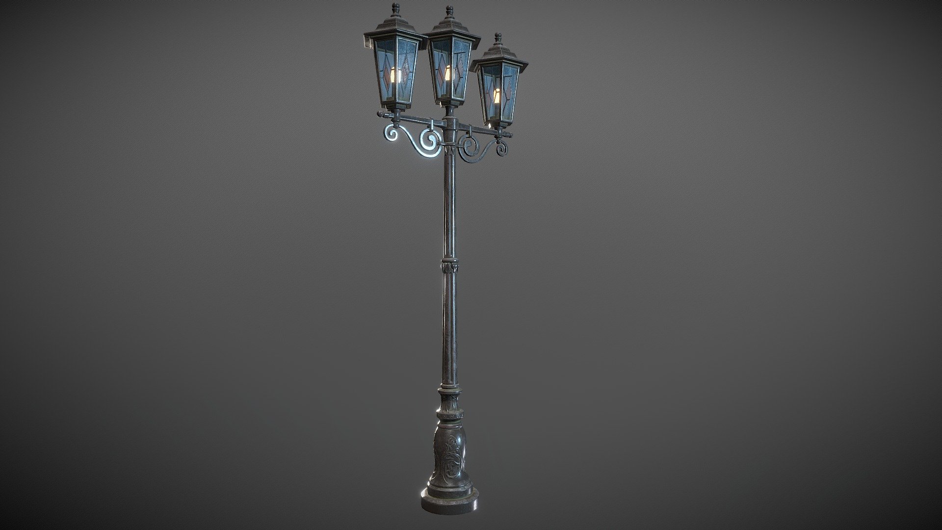 streetlight - 3D model by o_sitnikov [da0d9ee] - Sketchfab