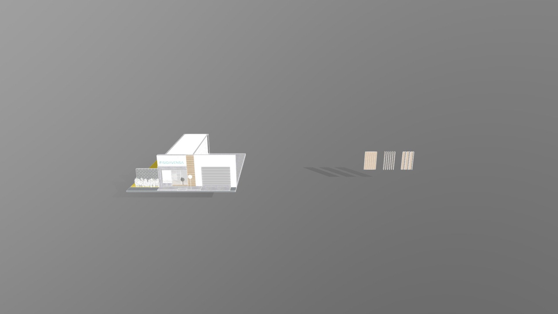 FISIOACENSA INTERIOR DESIGN - 3D model by arq.marisabel [da0e2d9 ...