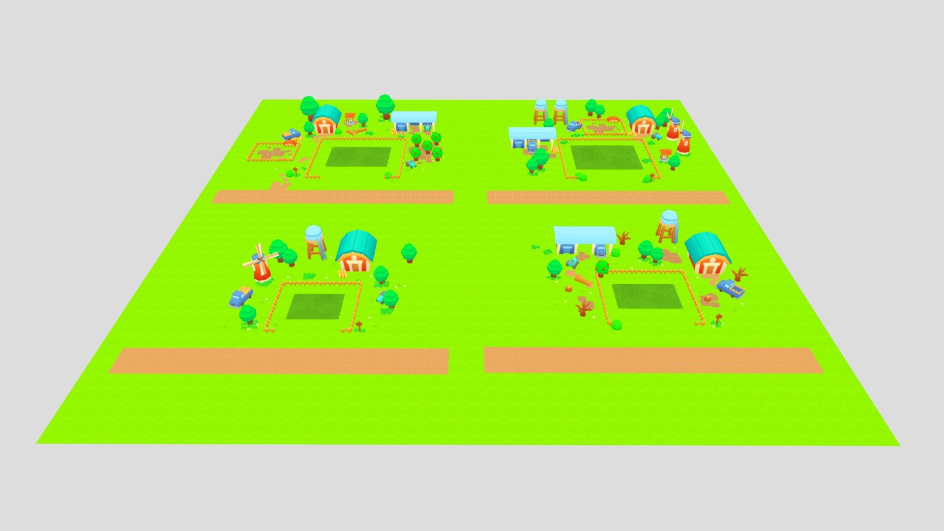 Map Farm - Download Free 3D model by TuUan (@AnhTuUan) [da0ecef ...