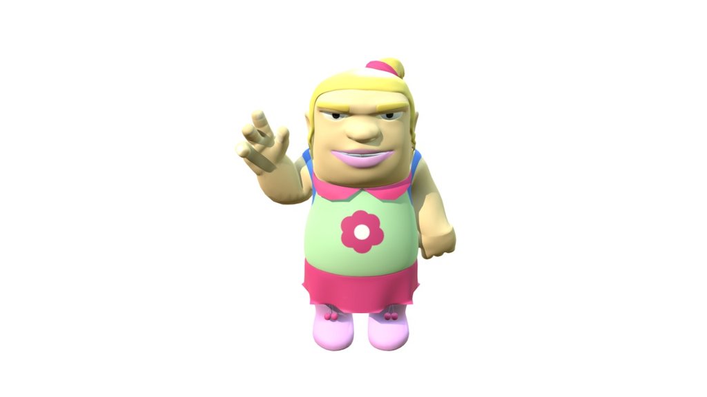 Erica - 3D model by Spuke Animation (@spukeanimation) [da10bf1] - Sketchfab
