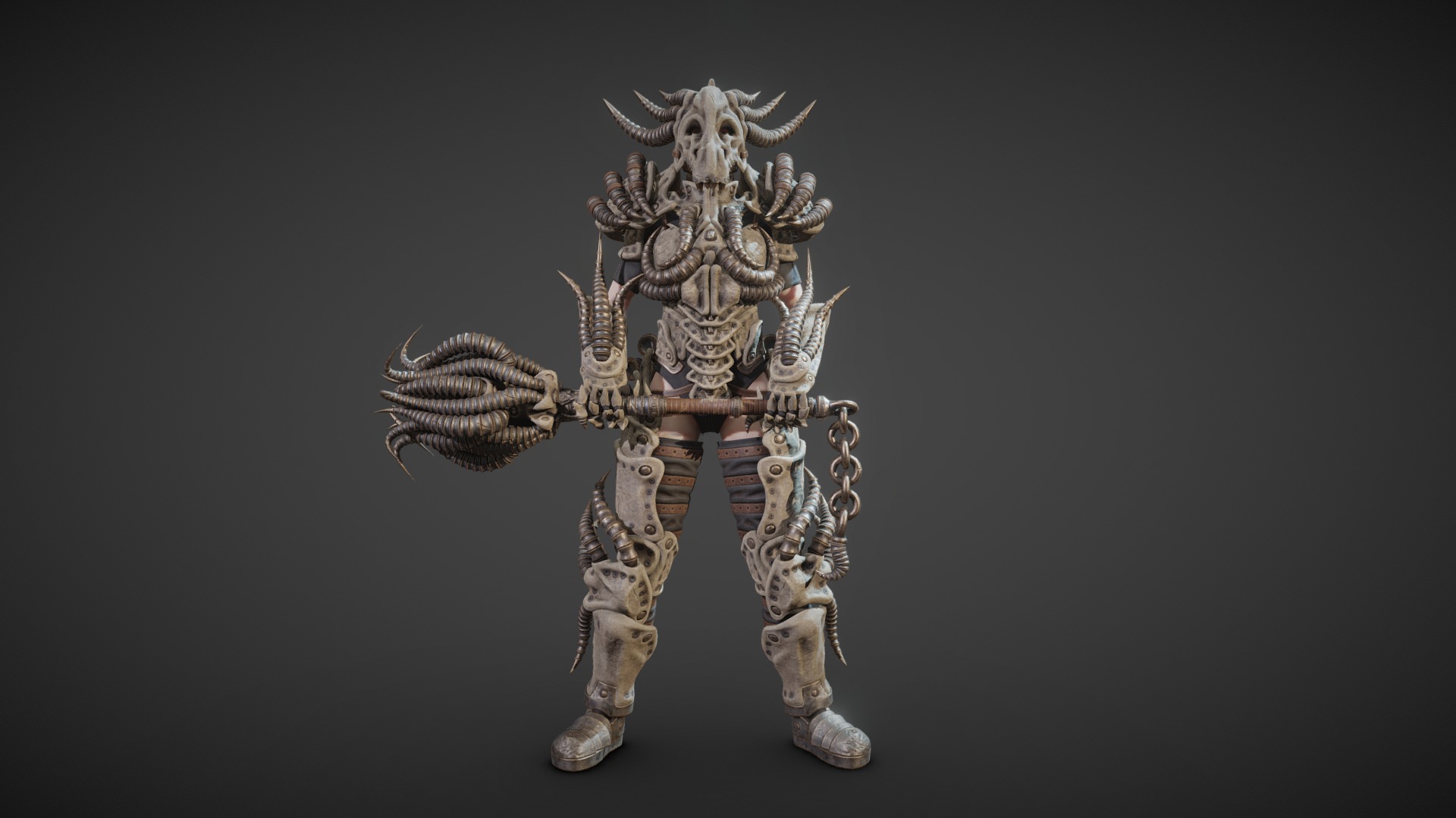 Primordial Armor - 3D model by LukasSinger [da10df9] - Sketchfab
