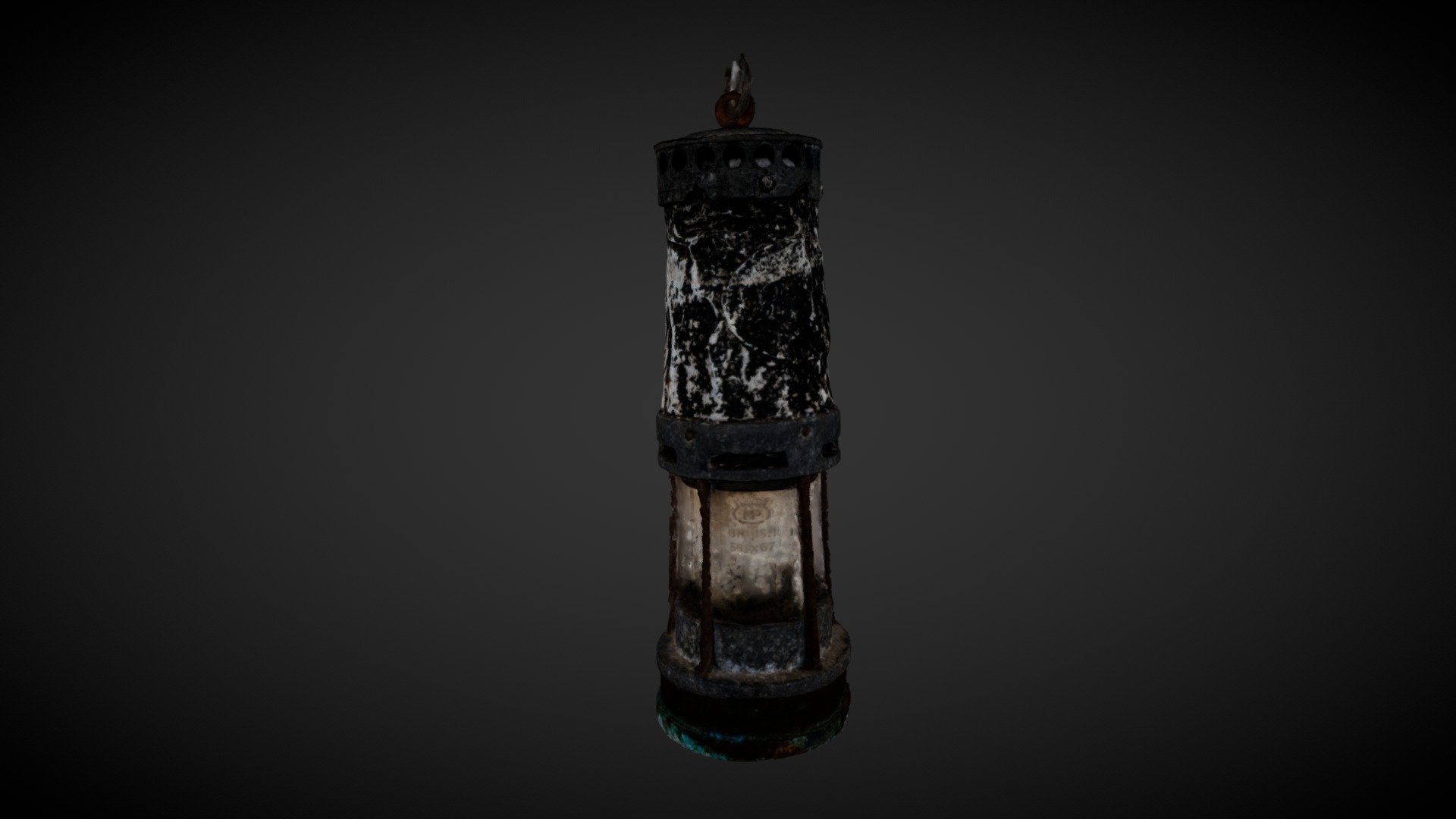 Miners Lamp - Cyfarthfa Museum and Arts Gallery - 3D model by Vision ...