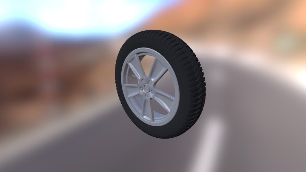 Wheel exercise 02 - 3D model by Alexlion [da12d36] - Sketchfab