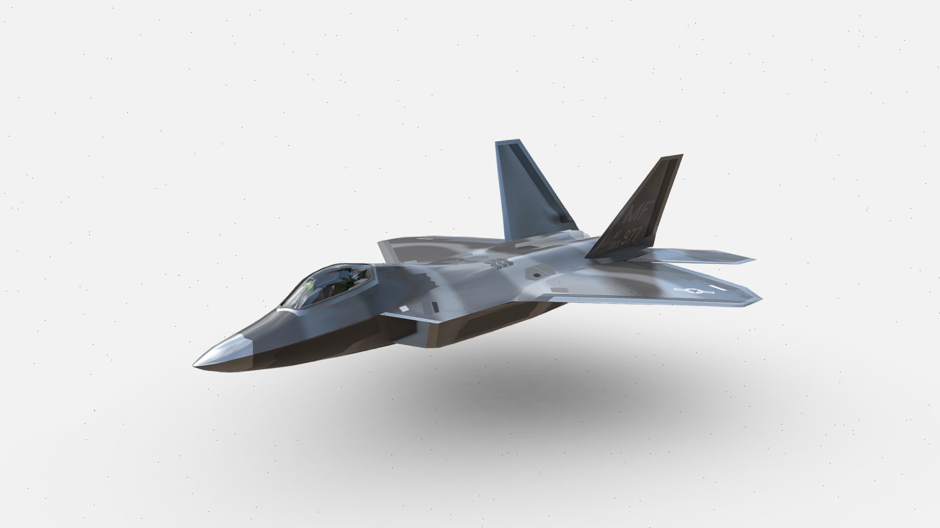 3d model Lockheed Martin F-22 - Buy Royalty Free 3D model by zizian [da13761] - Sketchfab Store