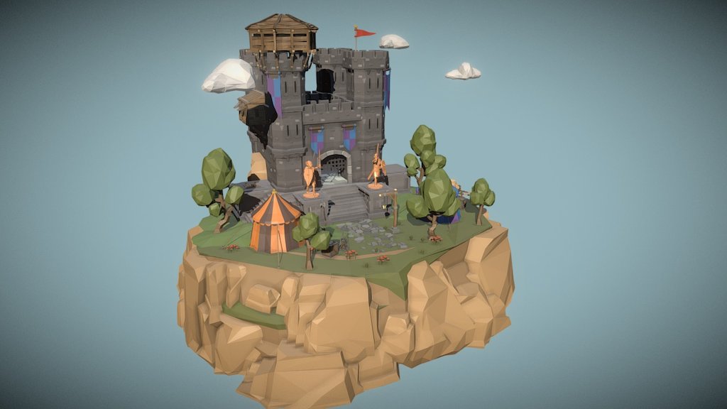POLYGON - Knights Pack Preview - 3D model by Synty Studios (@syntystudios) [da13d67] - Sketchfab