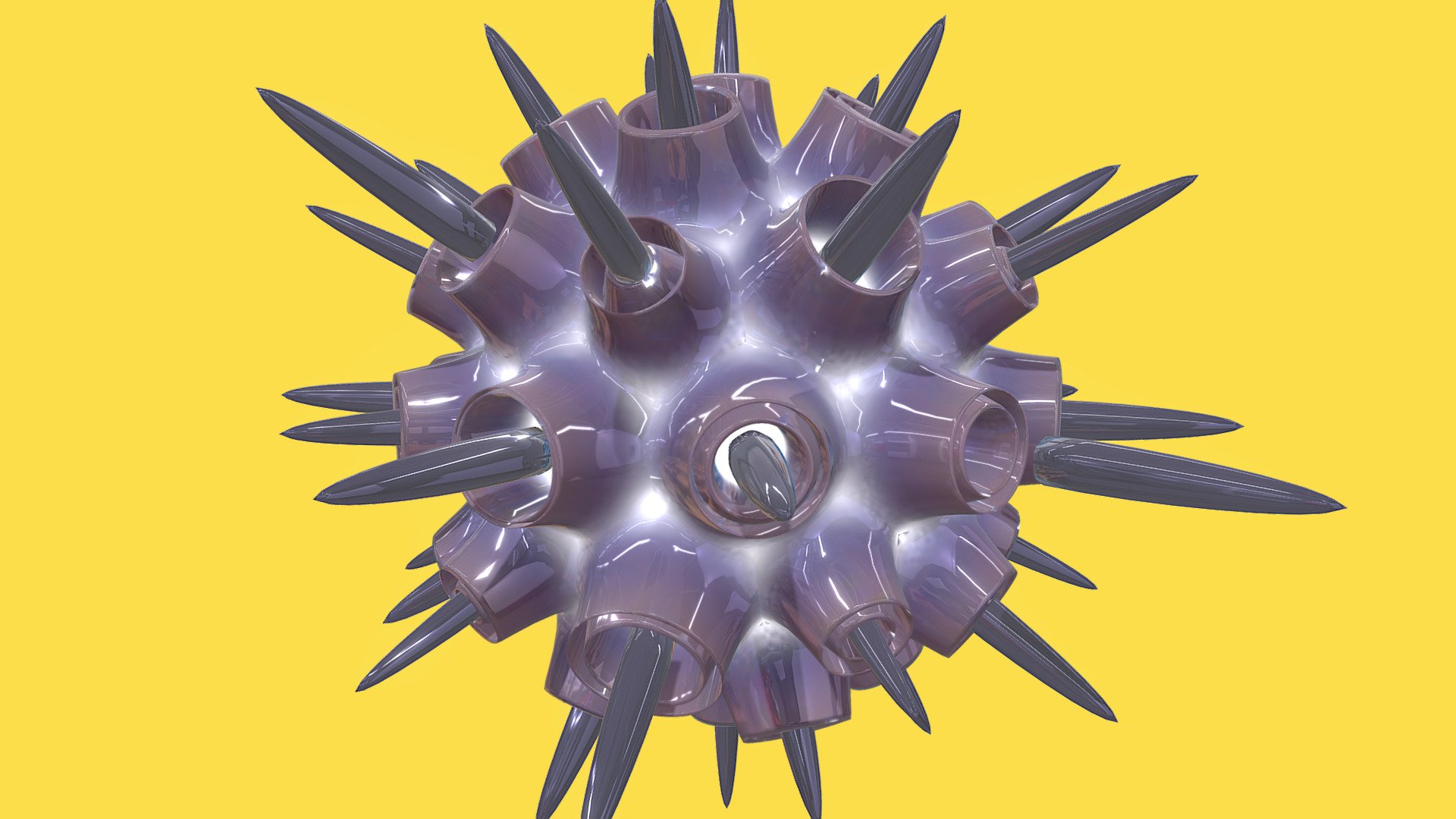 Alien Comet No II - Download Free 3D model by smice [da142e7] - Sketchfab