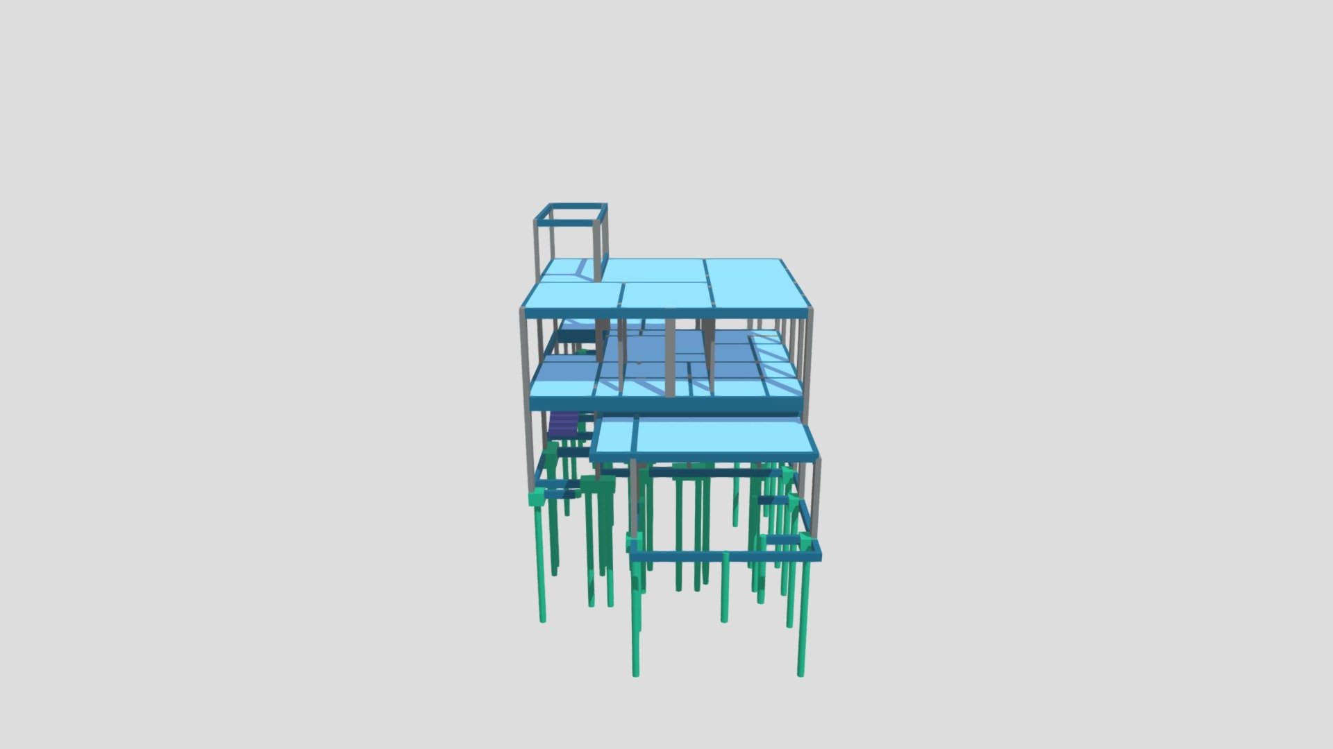 Projeto Estrutural RB - 3D model by michelsilvestre [da148e9] - Sketchfab