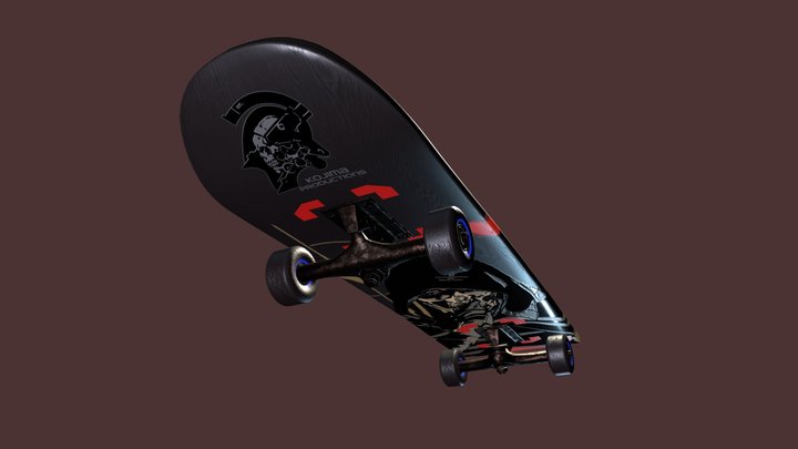 Skateboard 3D models - Sketchfab