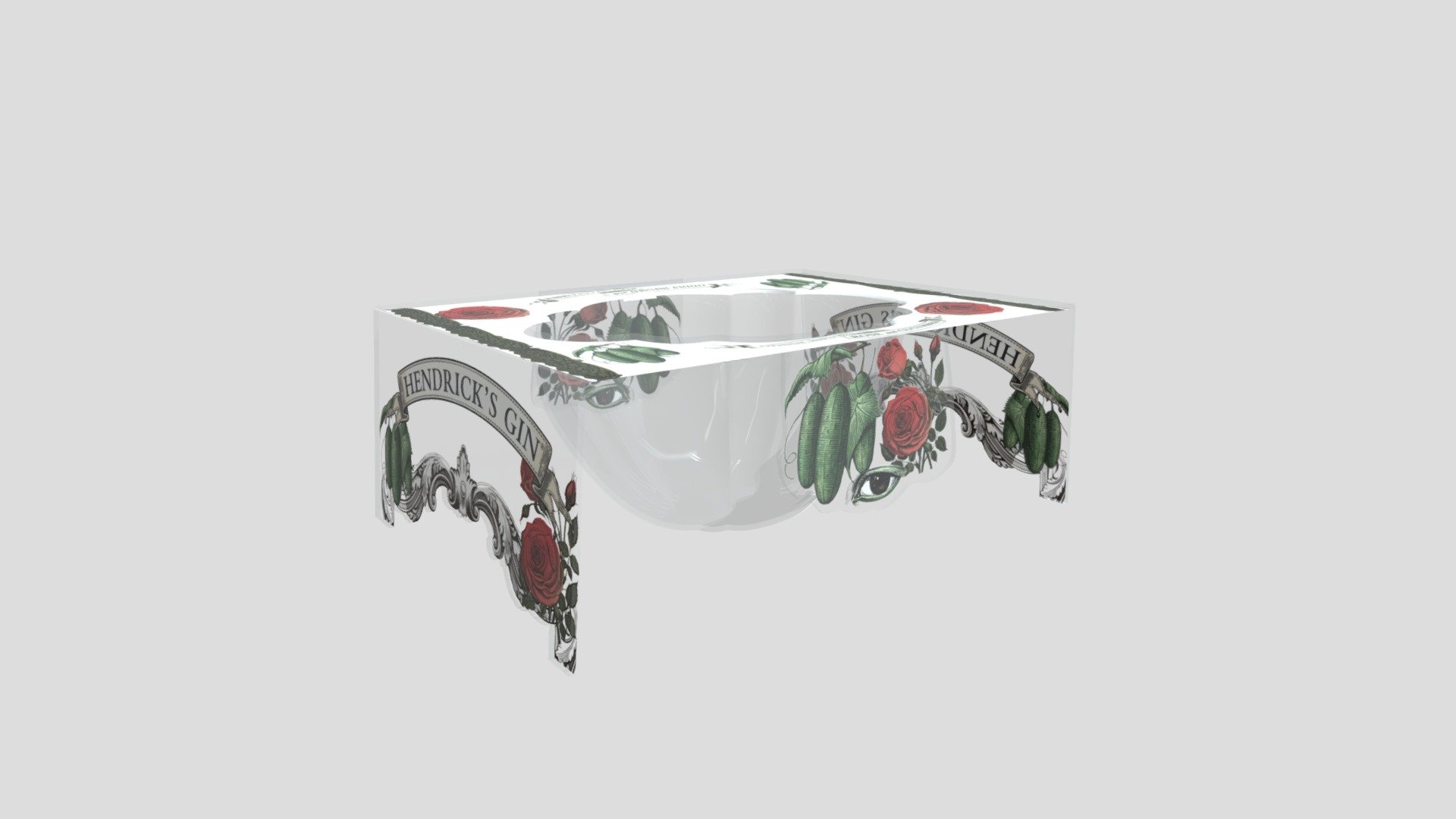 23468 Hendricks Ice Bucket Option 4 (Bend) - 3D model by d1srupt Agency ...