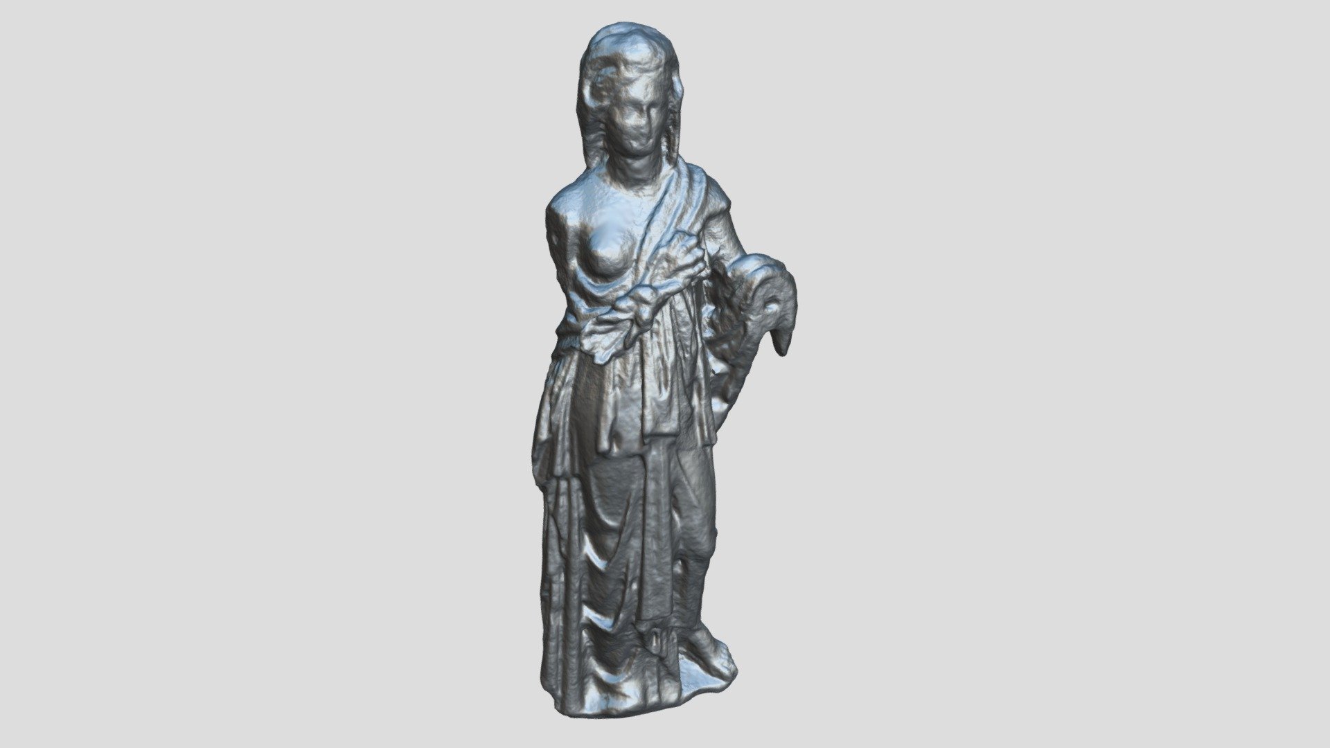 Omphale Statue from Pompeii - 3D model by Kentaurette (@Kerstinrules ...