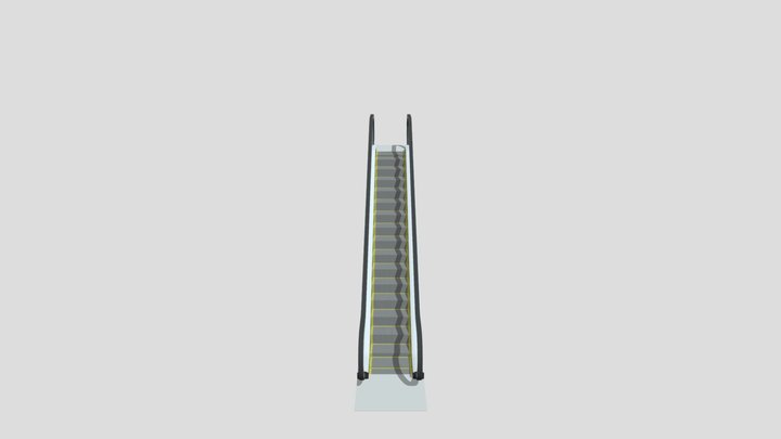 Escalator 3D models - Sketchfab