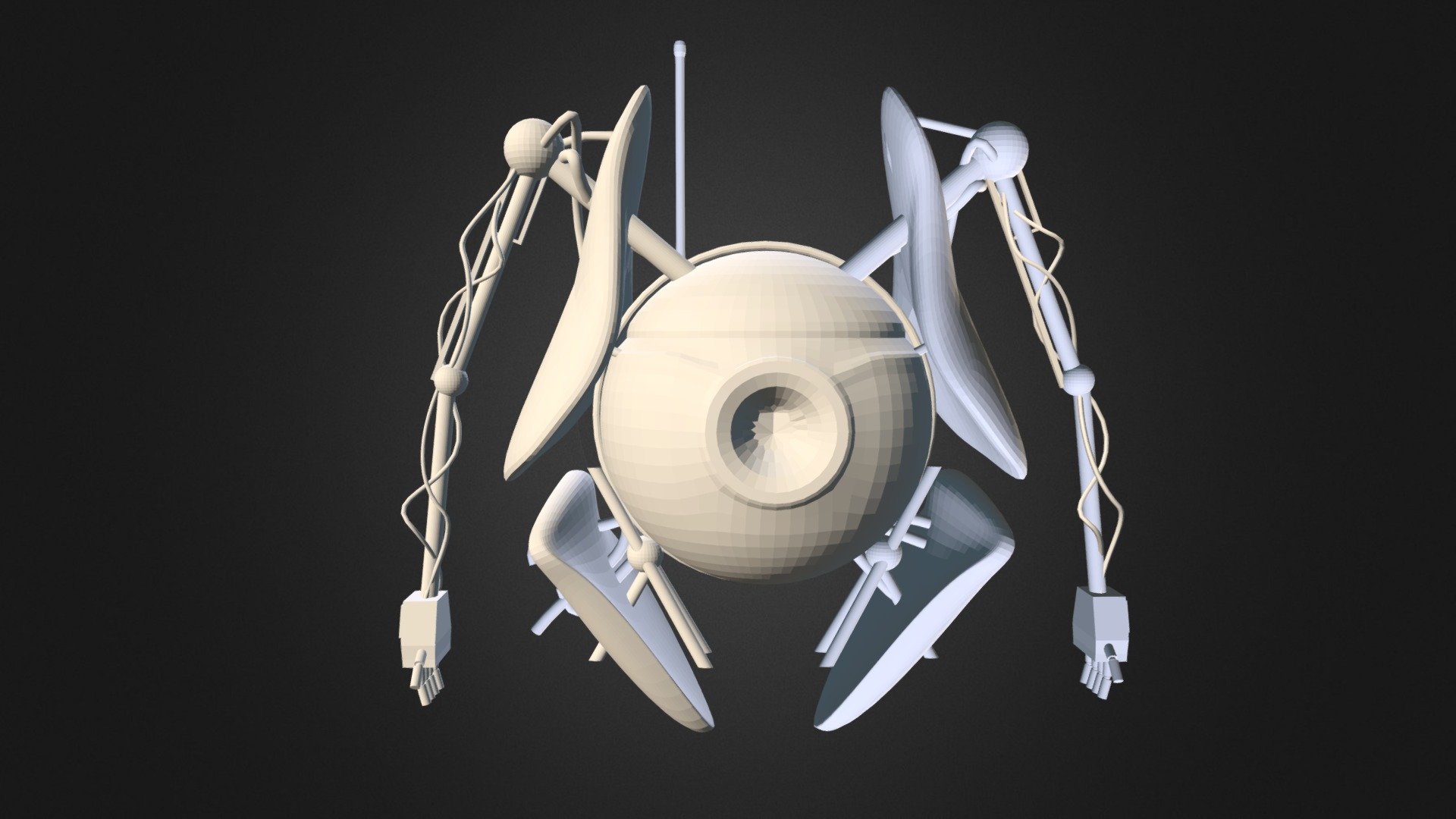Dron - 3D model by bennycabrera [da1a366] - Sketchfab