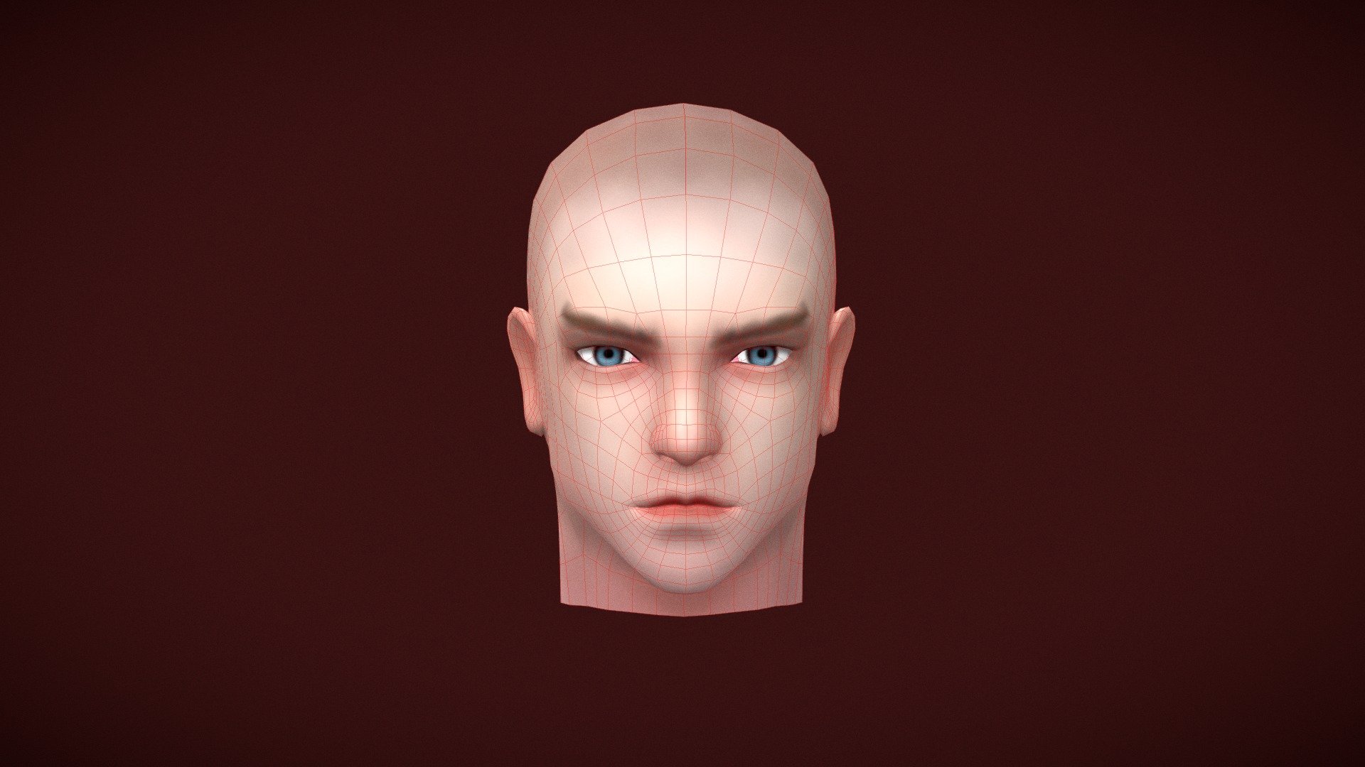 Stylized Male Head - Download Free 3D model by 1ooooJ0Y [da1a815 ...