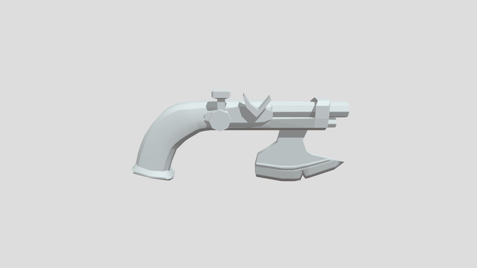 Gun texture less - Download Free 3D model by rxnan [da1bc2c] - Sketchfab