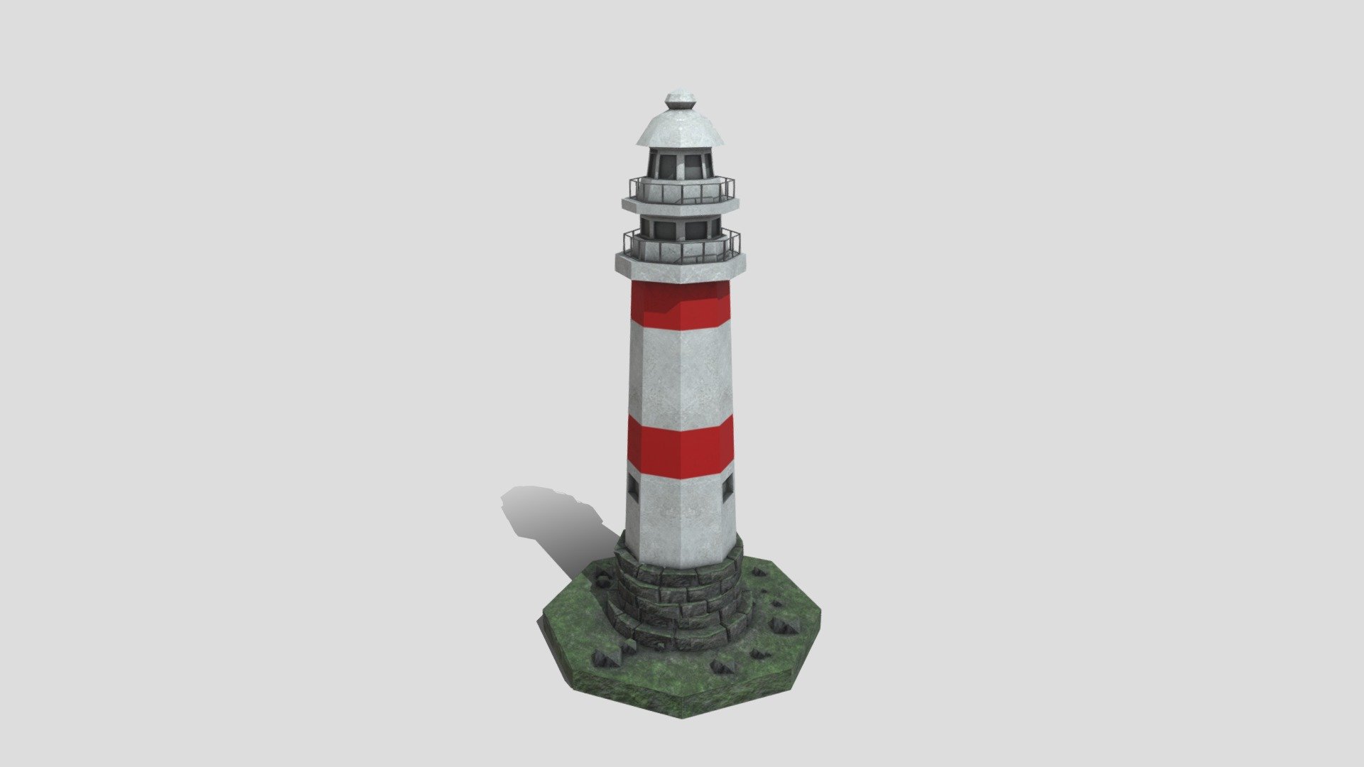 Lighthouse - 3D model by ertugguner [da1cf78] - Sketchfab