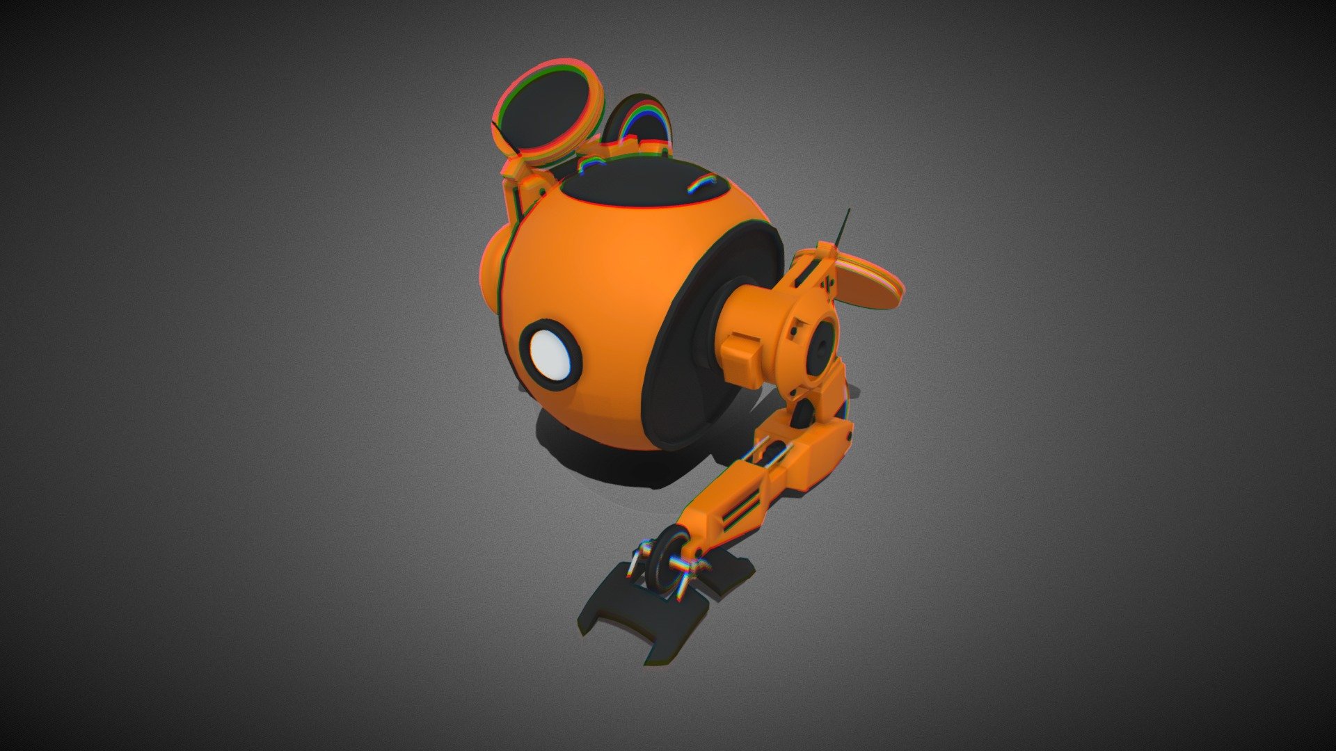 2 legged mech (animated) - Download Free 3D model by MrEliptik [da1cff1 ...