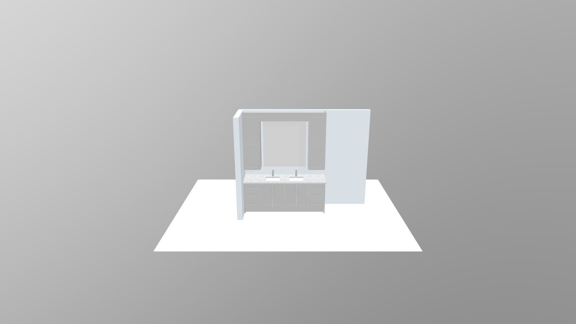 vanity1 - Download Free 3D model by DeepCoveCabinets [da1d1ae] - Sketchfab