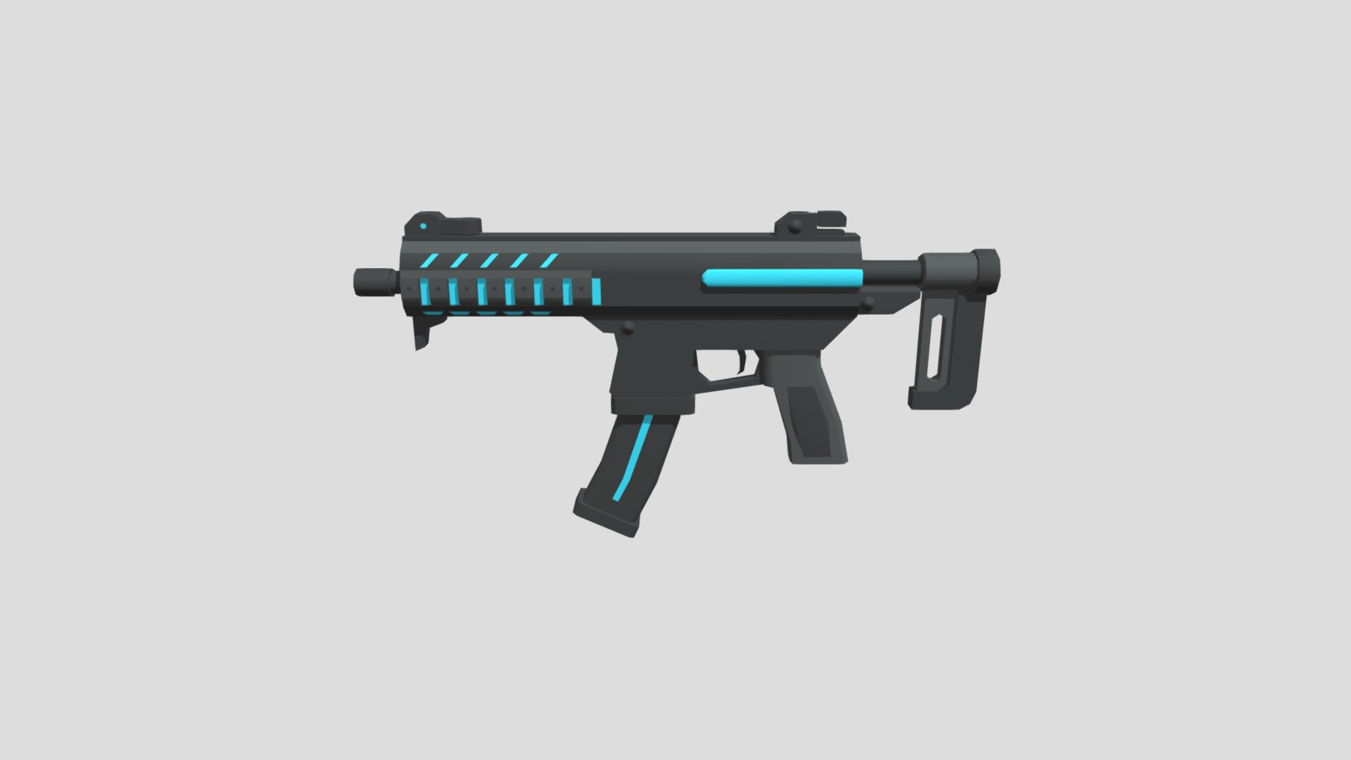 [Blue Archive Weapon] - Hayase Yuuka - Download Free 3D model by yochan ...