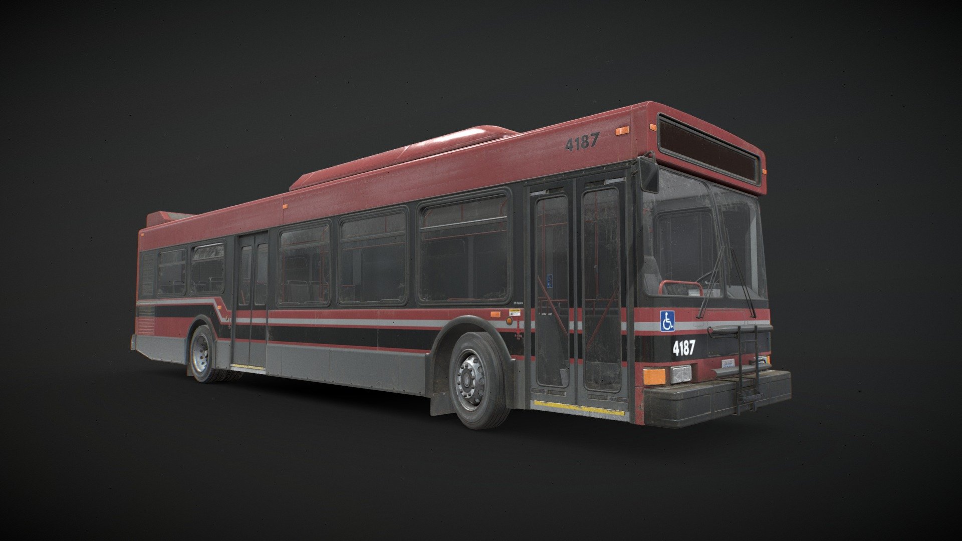 City Bus V4 - Low Poly - Buy Royalty Free 3D model by MSWoodvine ...