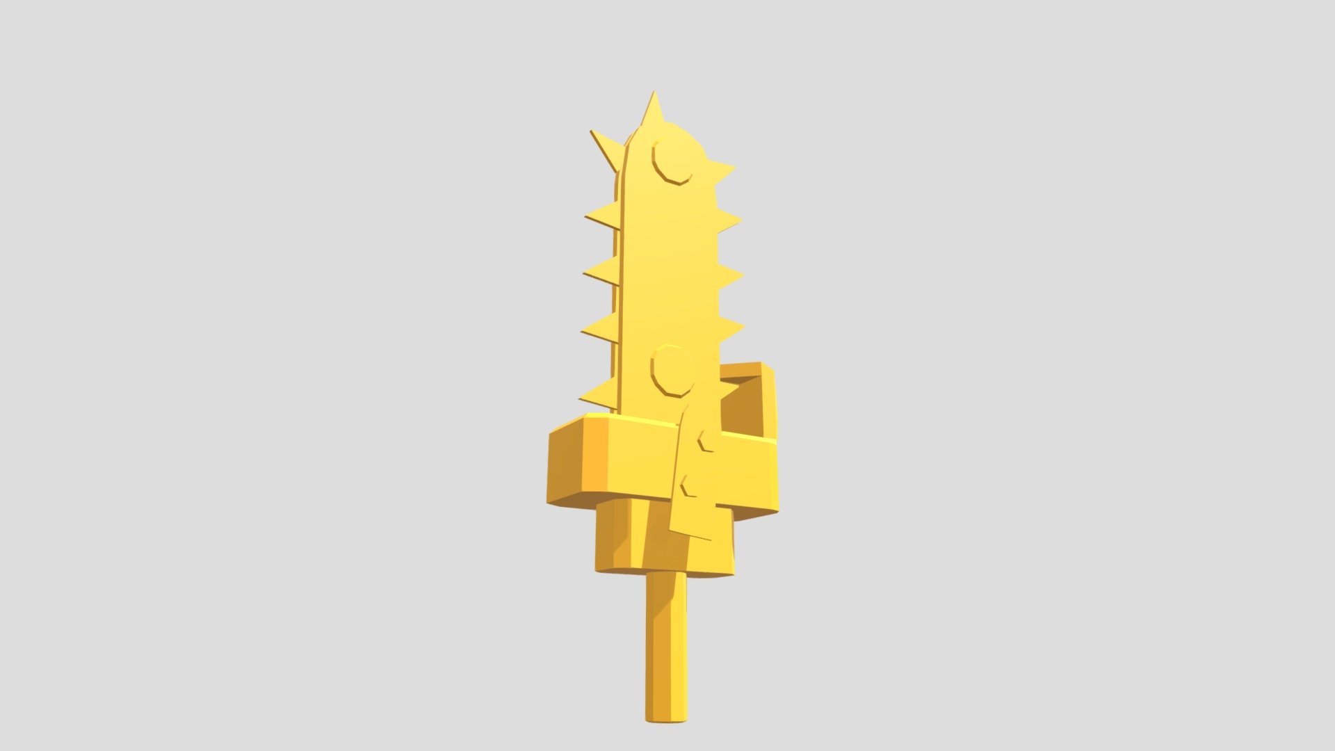 Chainsaw - Download Free 3D model by margo.k [da1f9b0] - Sketchfab